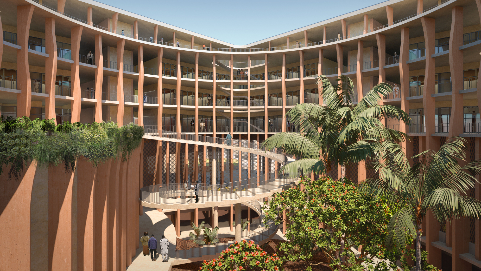 Galería de Kéré Architecture propone un nuevo diseño para la Asamblea ...
