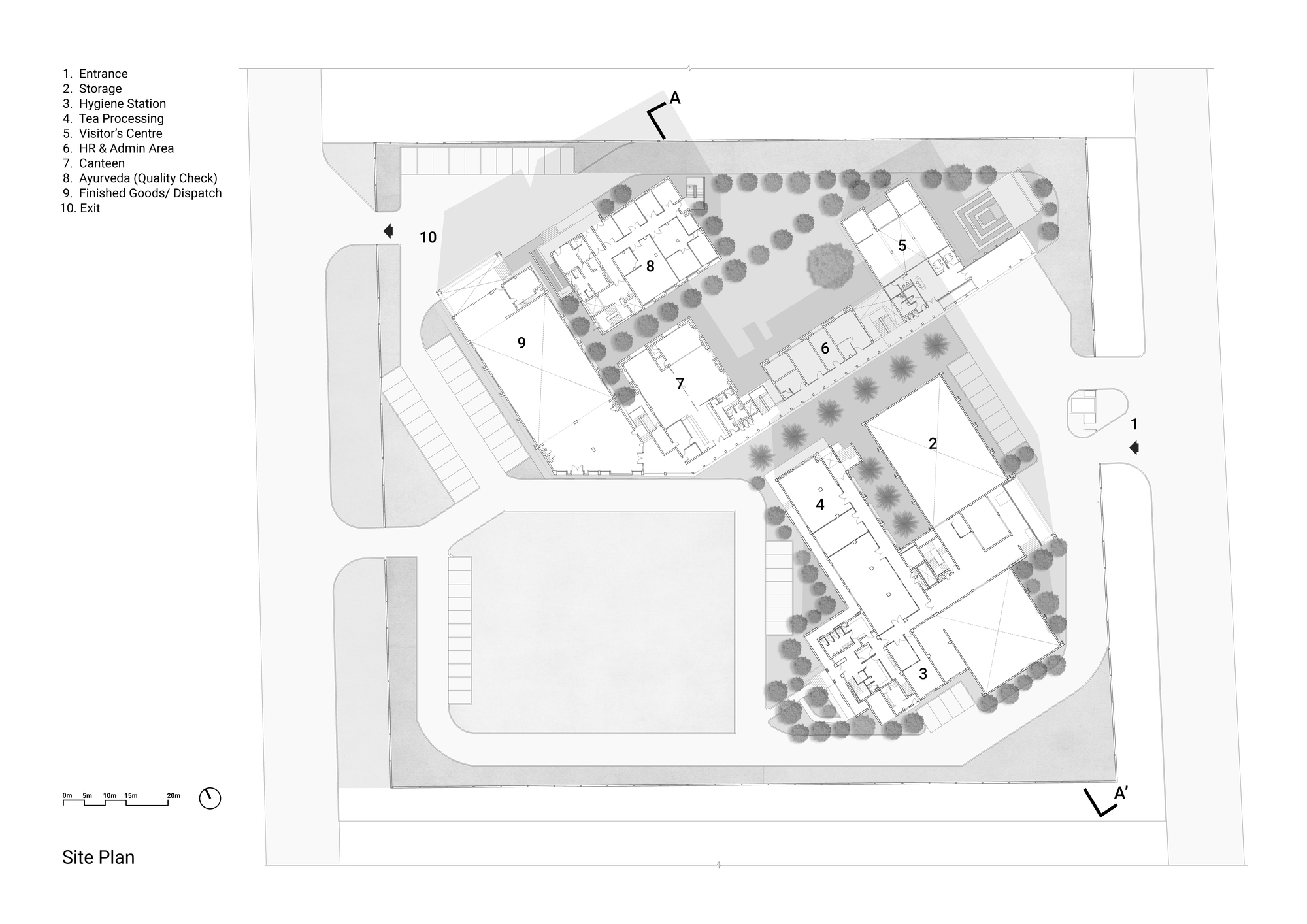 Gallery of Integrated Production Facility for Organic India / Studio ...