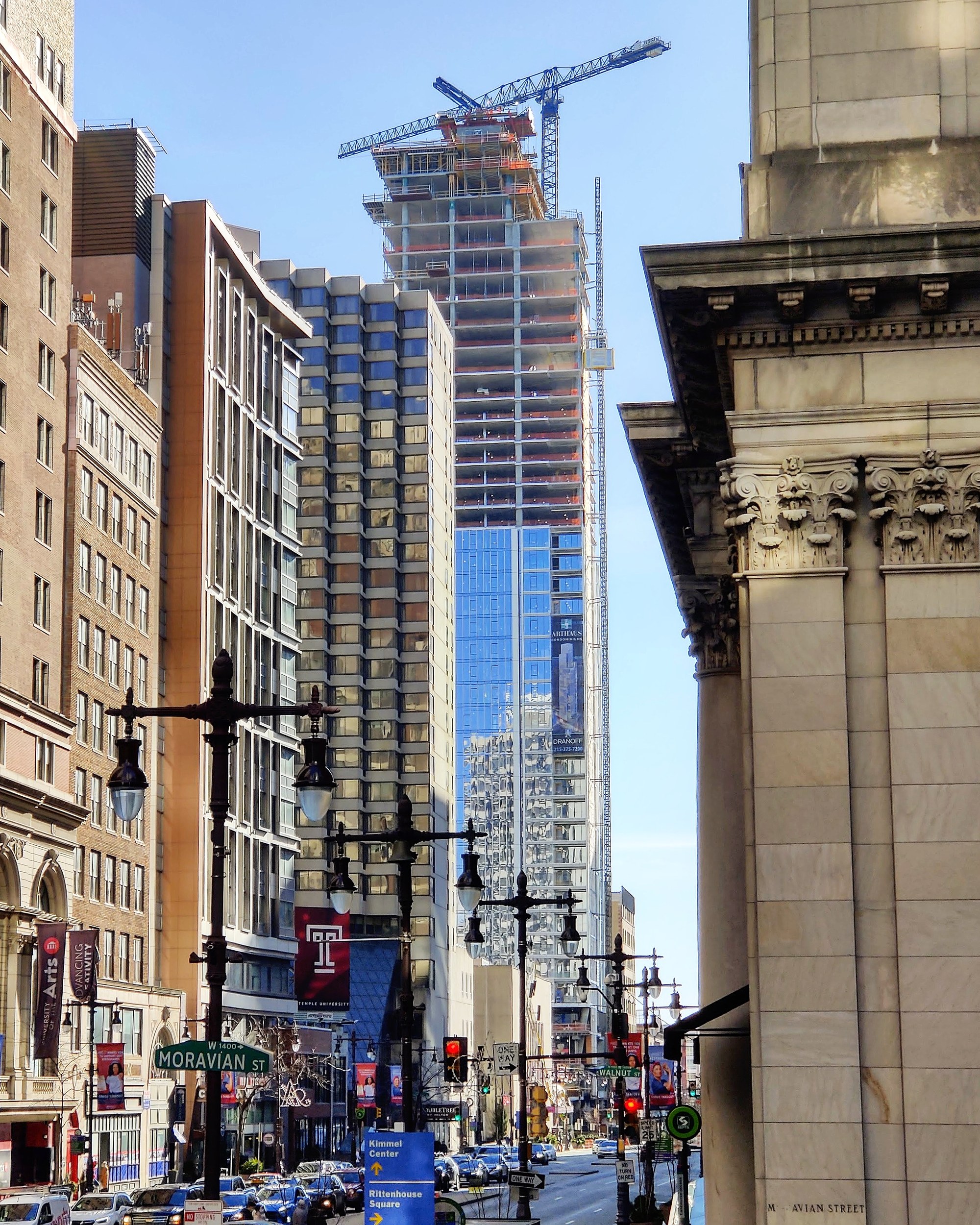 Gallery of Arthaus, KPF’s First Residential Tower in Philadelphia, Tops ...