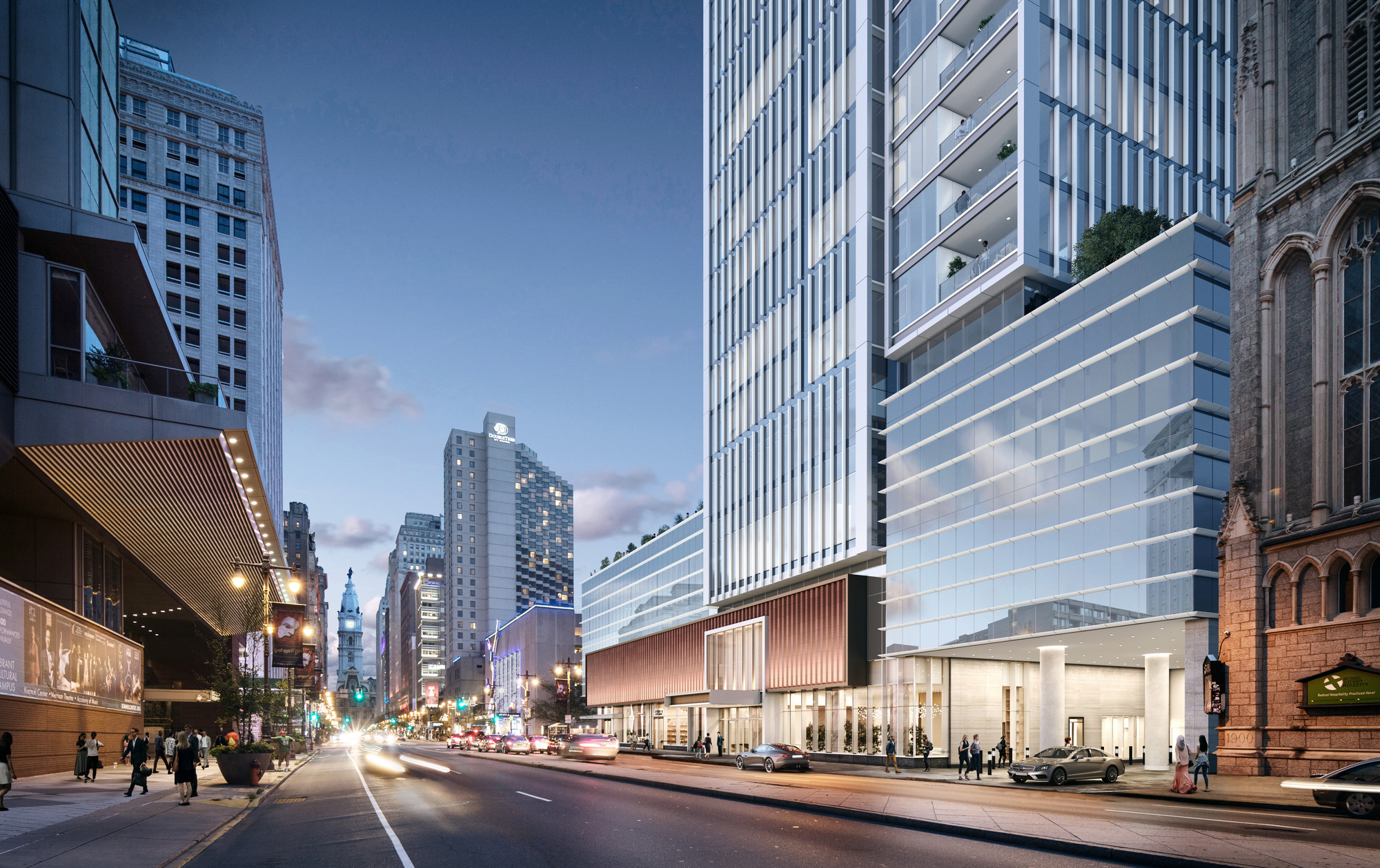 Gallery of Arthaus, KPF’s First Residential Tower in Philadelphia, Tops ...
