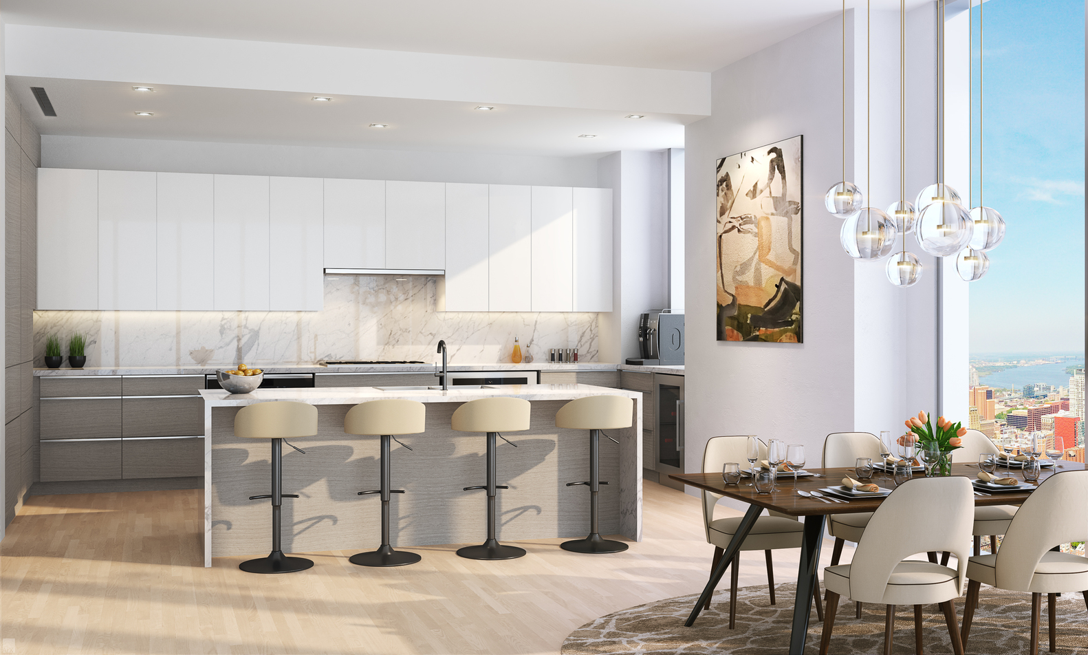 Gallery of Arthaus, KPF’s First Residential Tower in Philadelphia, Tops ...