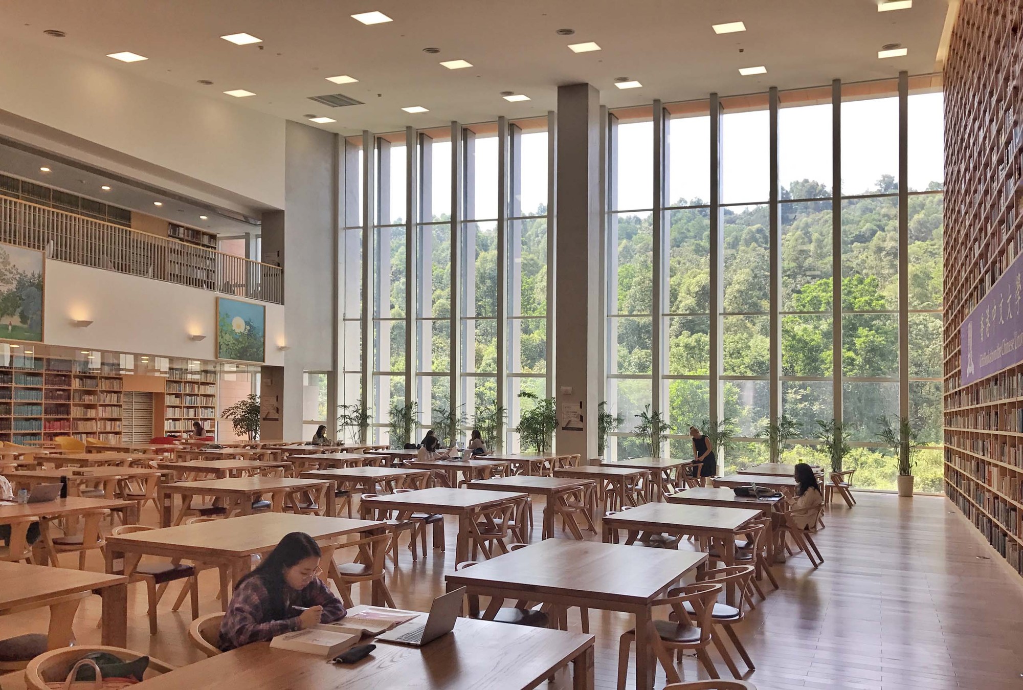 Gallery of Library of the Chinese University of Hong Kong’s Shenzhen ...