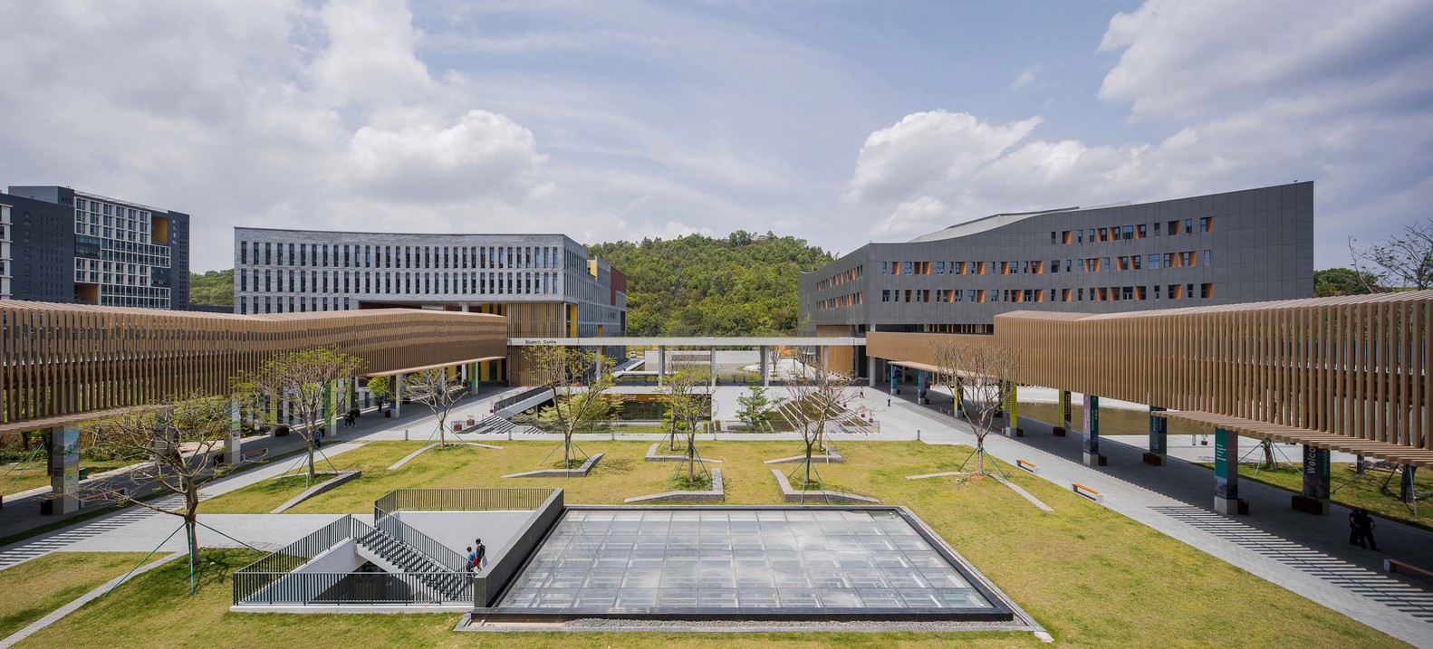 Gallery of Library of the Chinese University of Hong Kong’s Shenzhen Campus / Wang Weijen ...