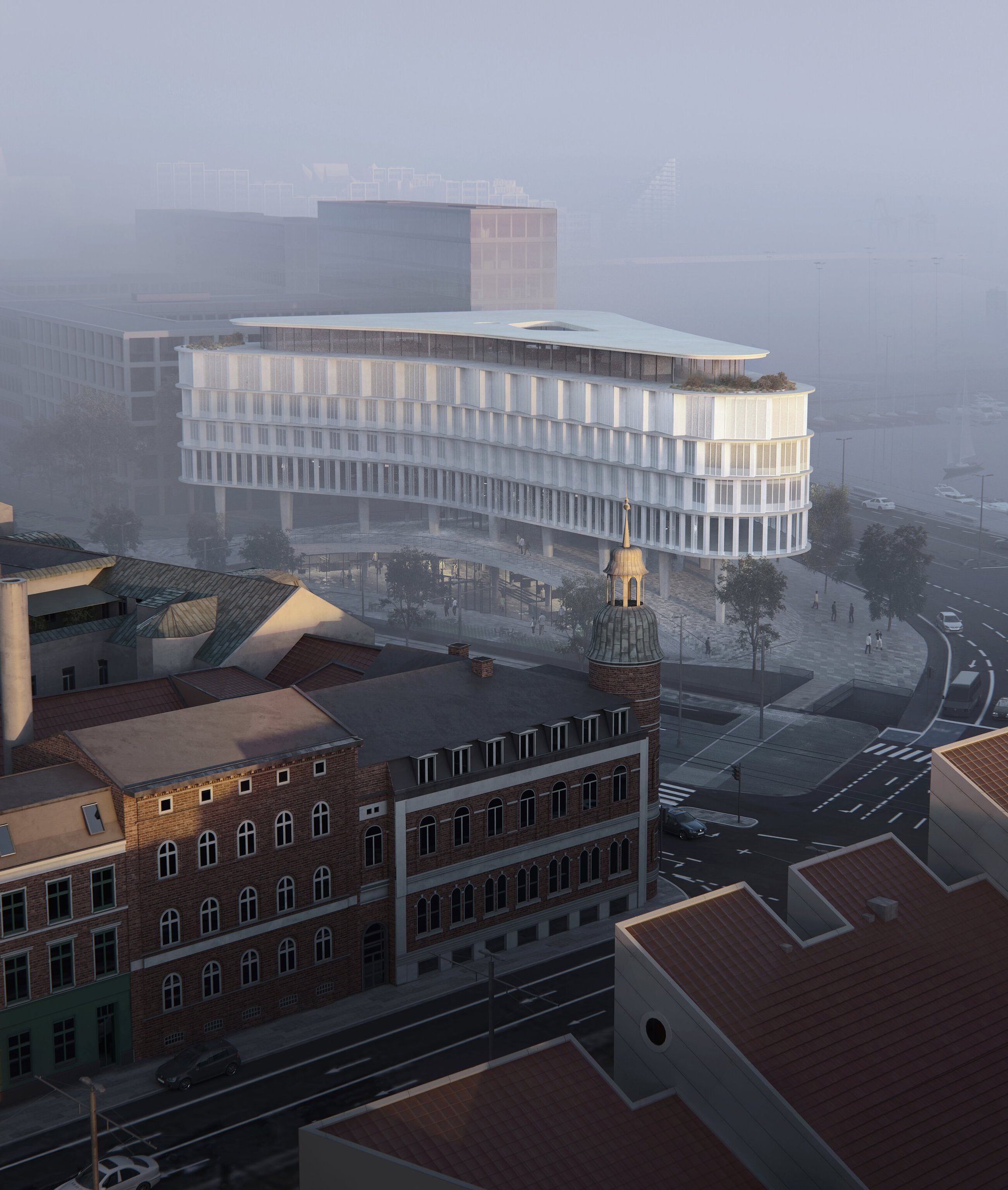 Gallery of Dorte Mandrup Selected to Create the Hinge, a Landmark City ...