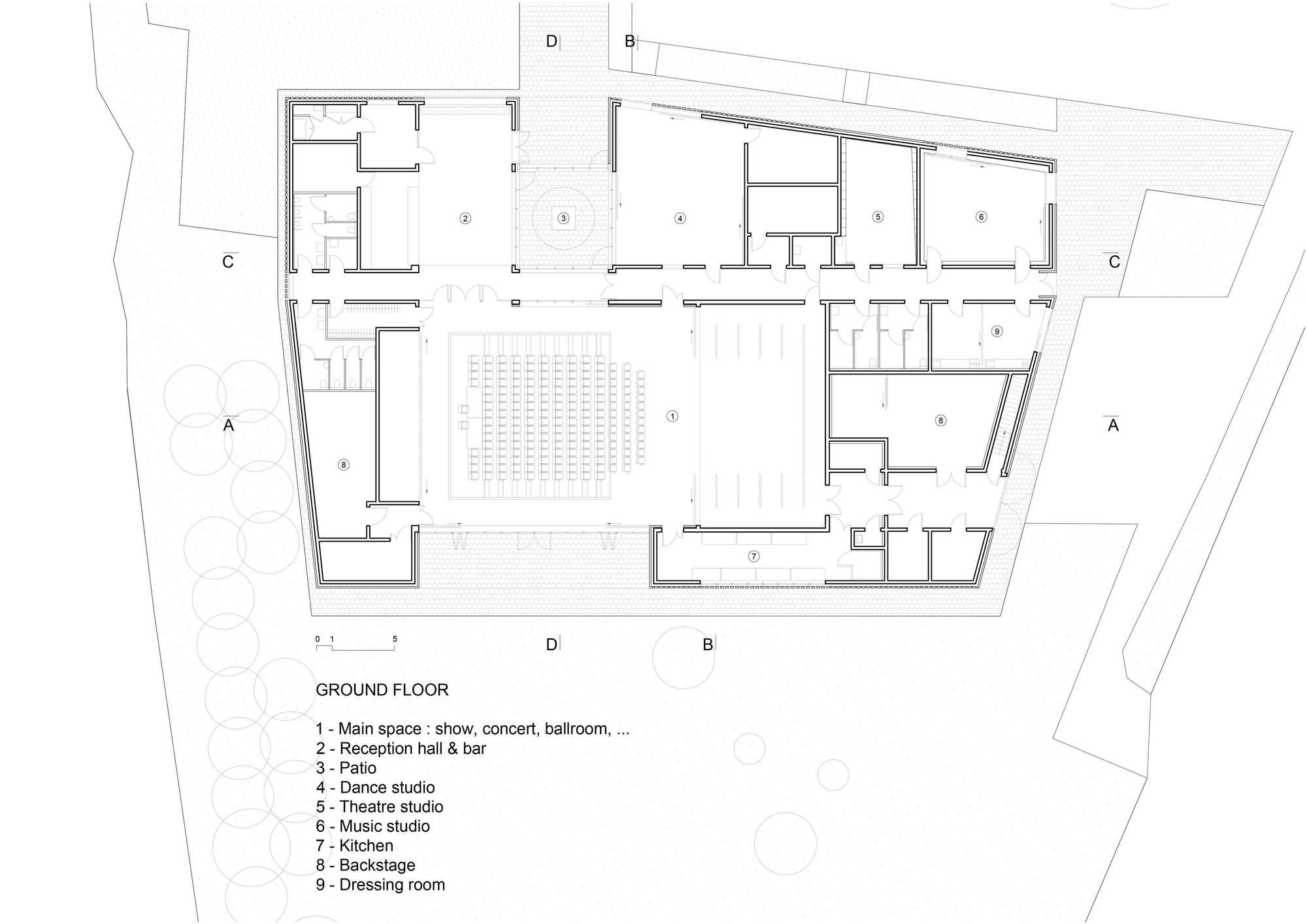 Gallery of Pierres Blanches Cultural Center / RAUM - 19