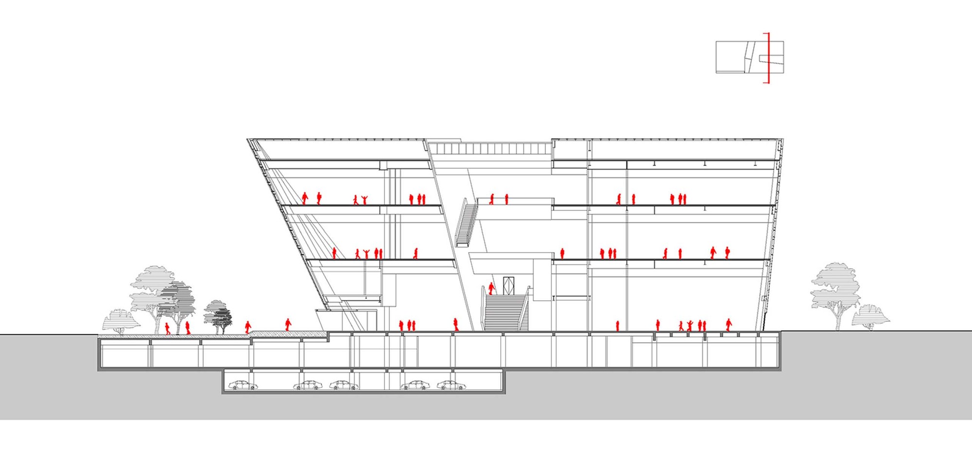 Gallery of Zhengzhou Art Museum and Zhengzhou Archives / TJAD/Zeng Qun ...