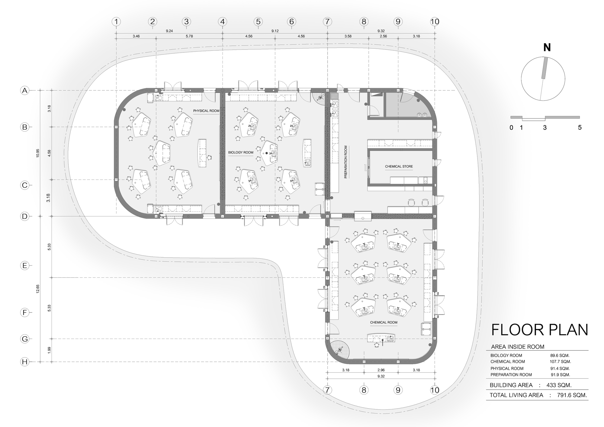 Gallery of Science Labs & Music Center at Panyaden International School ...