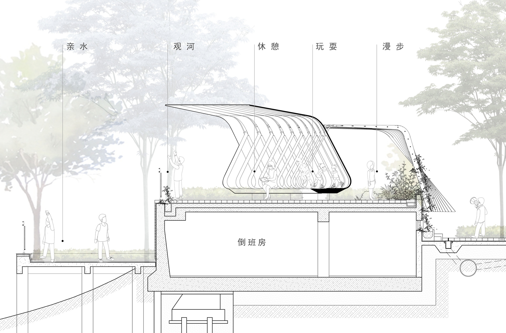 Gallery of Flying-Bird Pavilion / TJAD Original Design Studio - 19