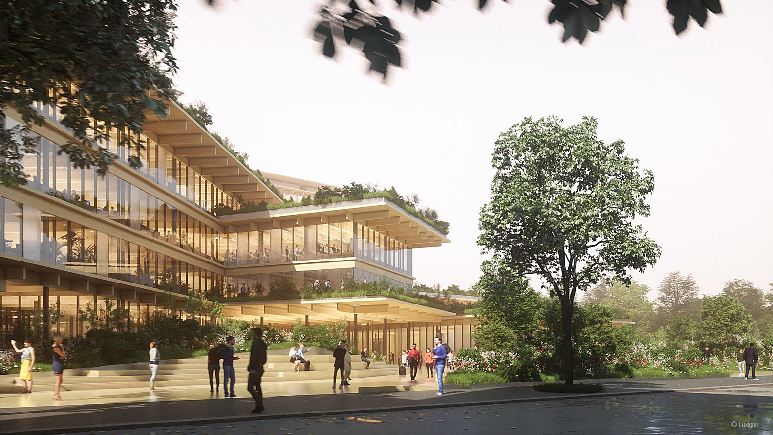 Gallery of Kengo Kuma to Design Milan's Biophilic Office of the Future - 1
