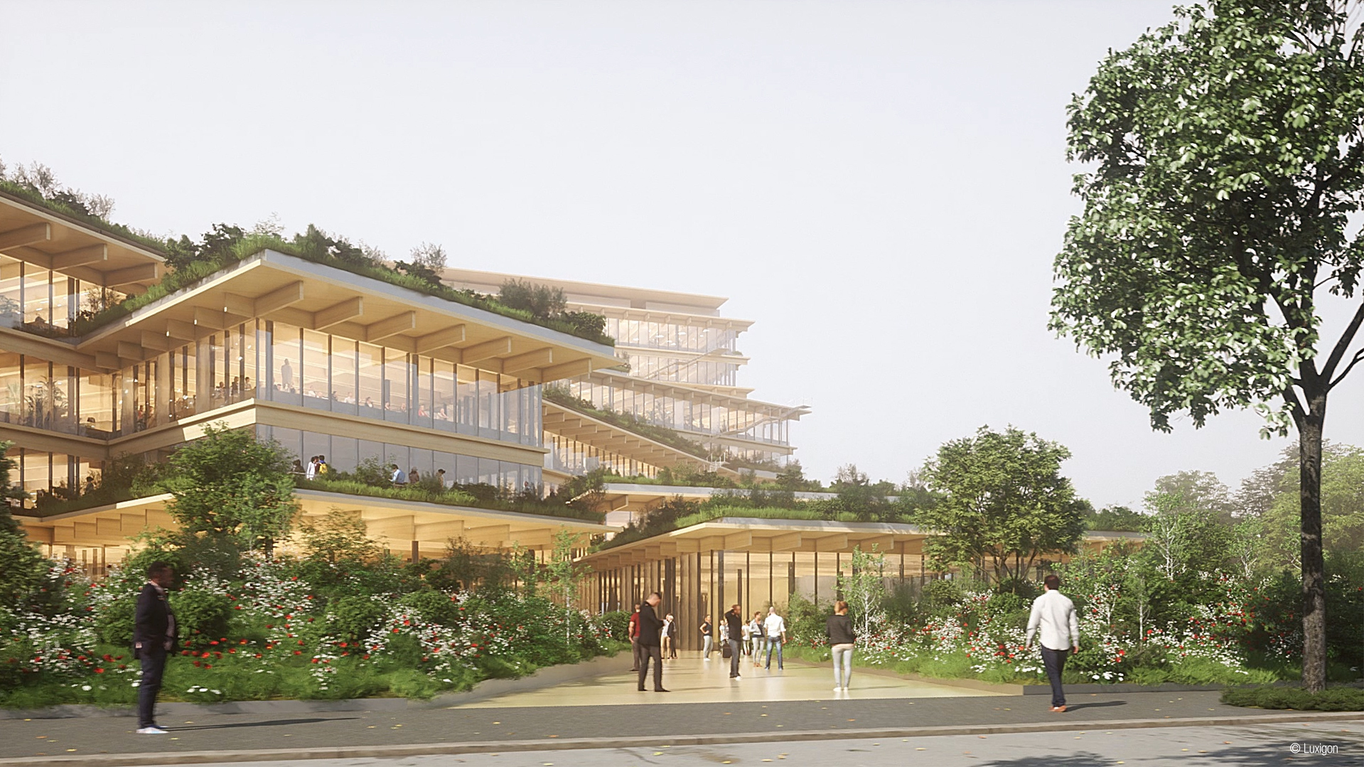 Gallery of Kengo Kuma to Design Milan's Biophilic Office of the Future - 8