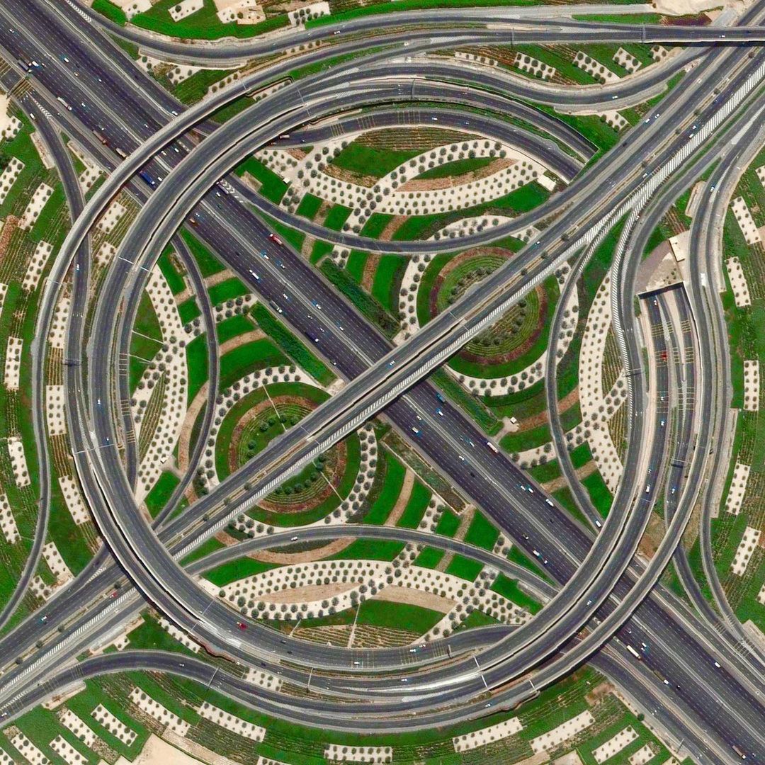 Gallery of In Transit: Large-Scale Road Infrastructures Seen from Above ...
