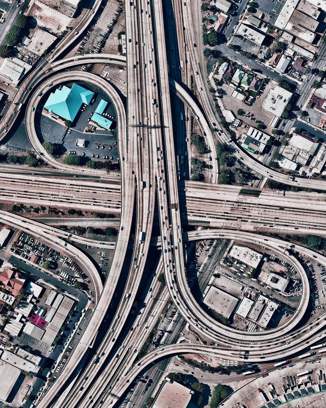 Gallery of In Transit: Large-Scale Road Infrastructures Seen from Above - 2