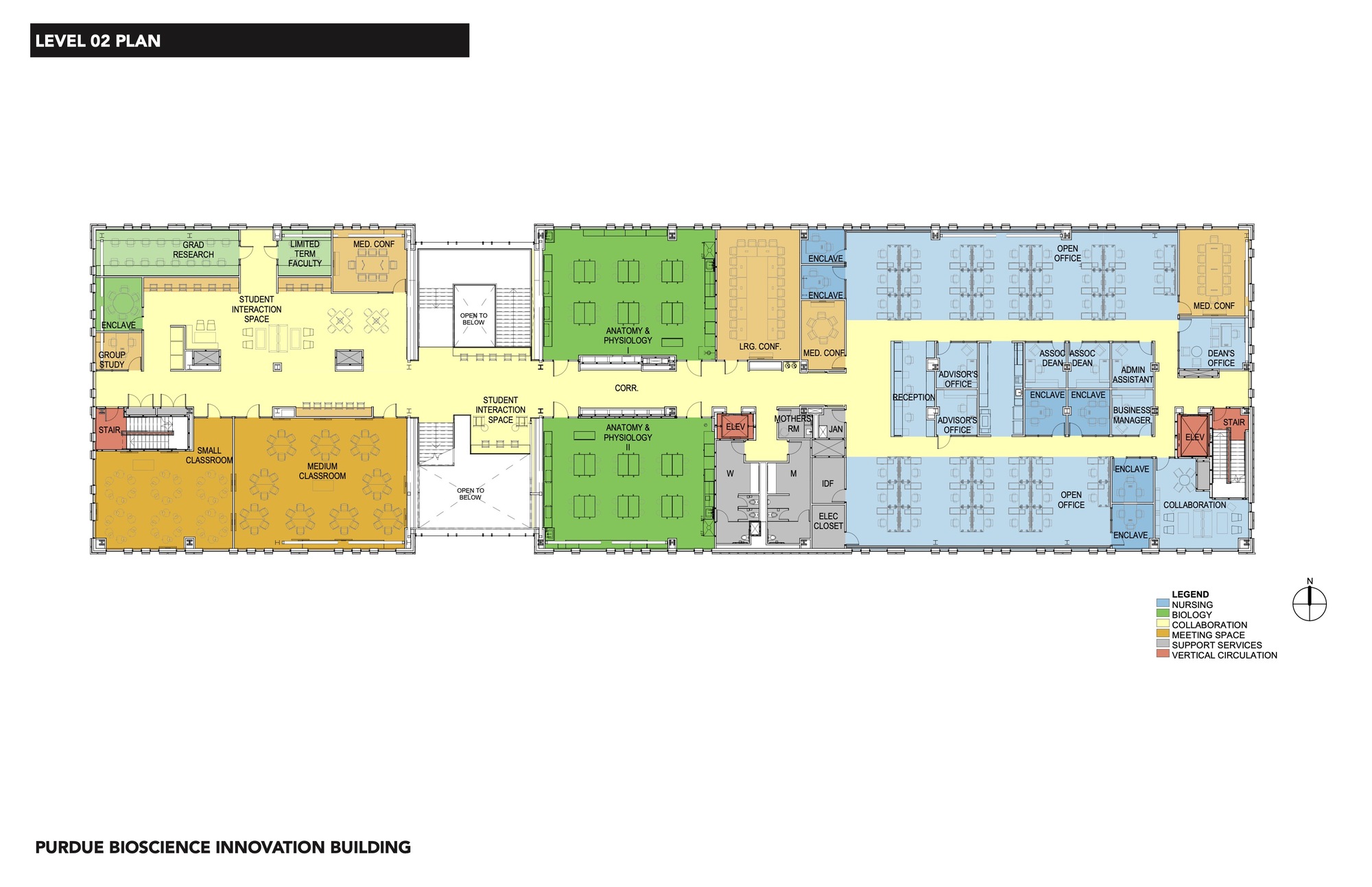 Gallery of Purdue University Northwest Nils K. Nelson Bioscience Innovation Building ...