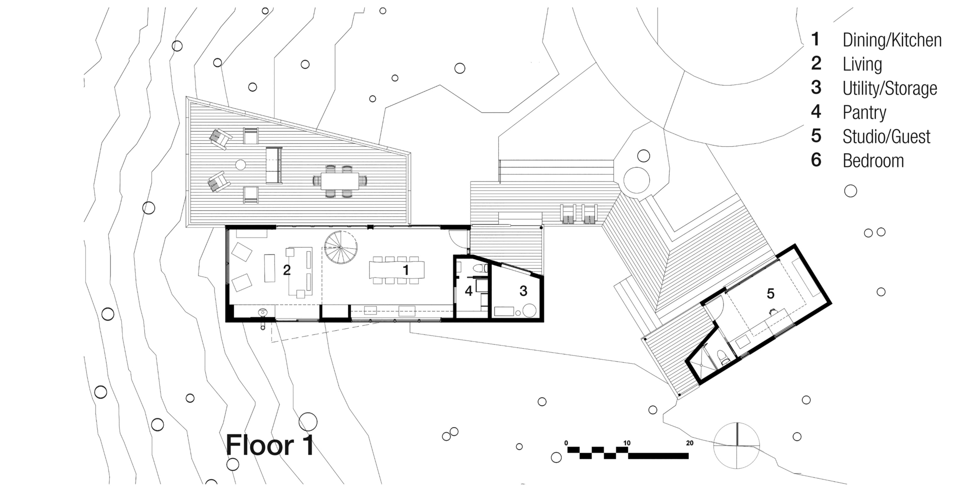 Galería de Pequeña casa, gran cobertizo / David Van Galen Architecture - 23