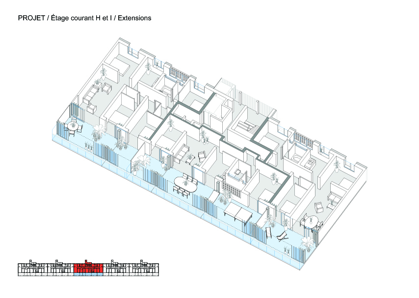 Gallery of Social Housing: 60 Examples in Plan and Section - 122