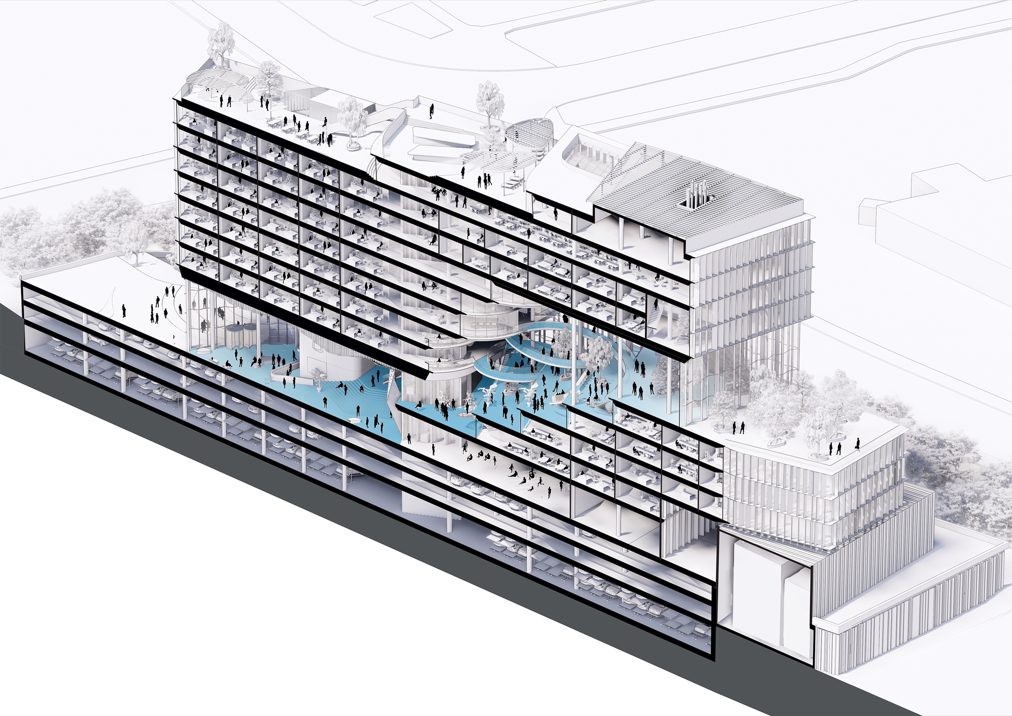 Gallery of UNStudio Transforms JetBrains Office into a Green and ...