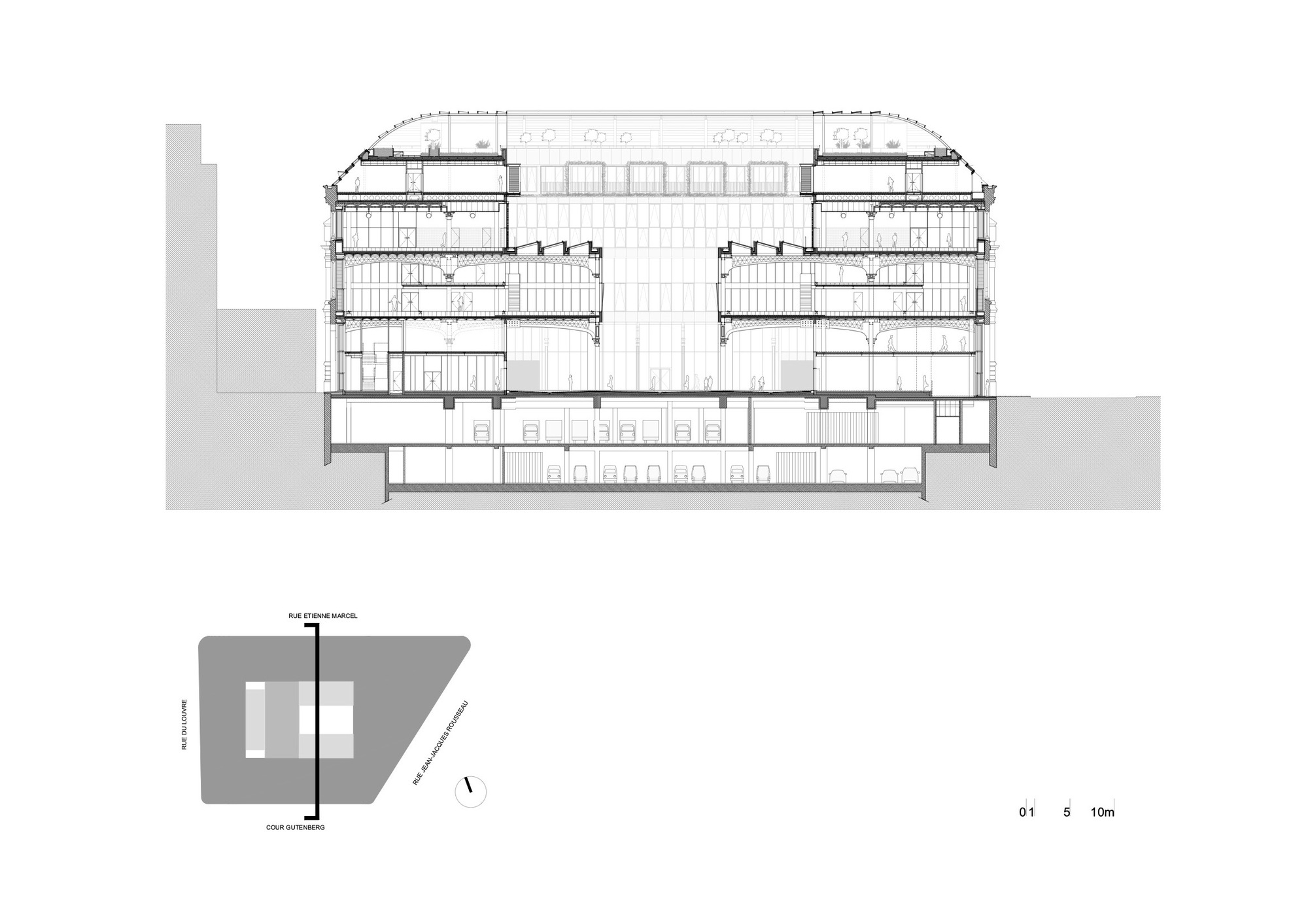 Gallery of La Poste du Louvre Renovation / Dominique Perrault ...