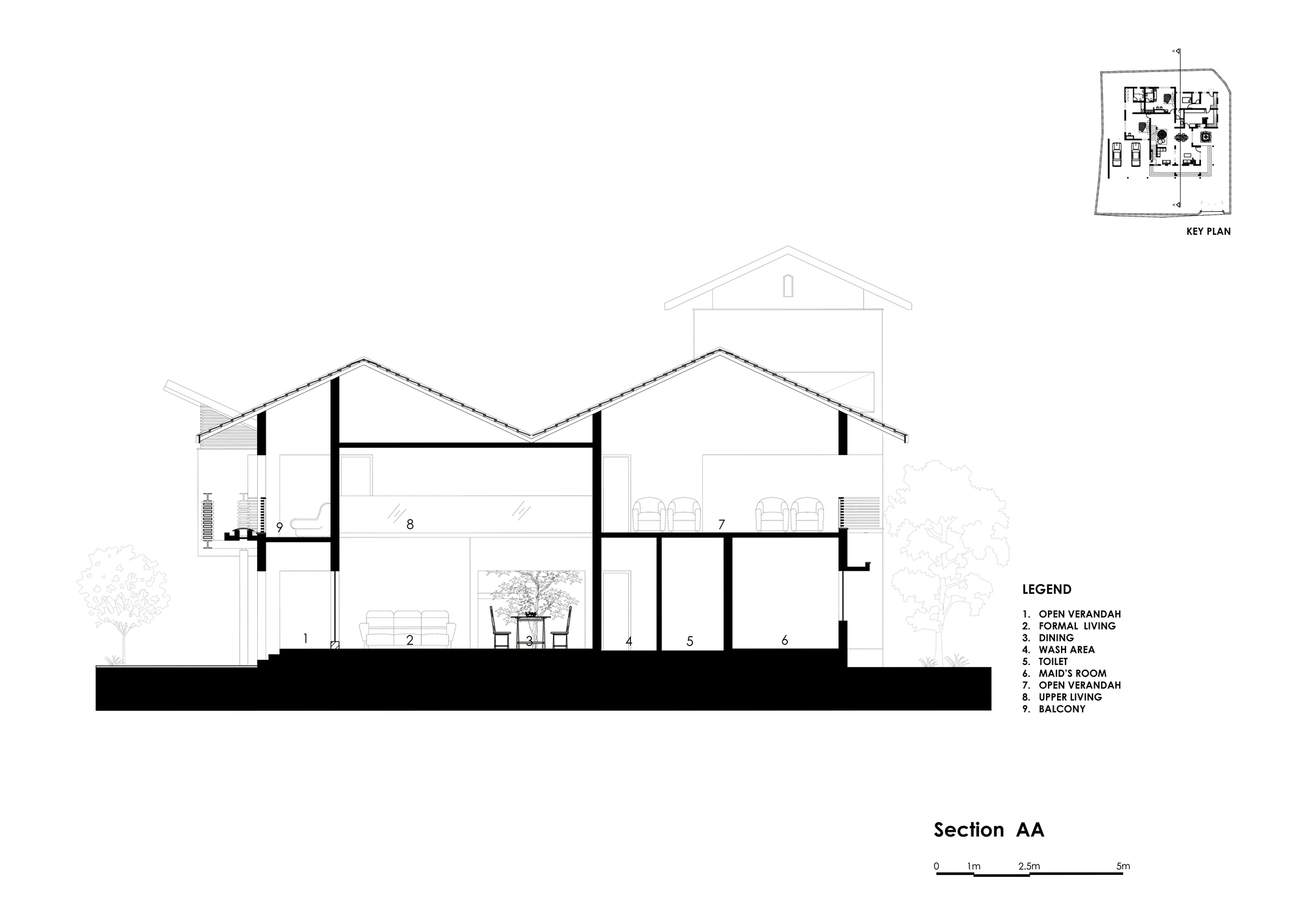 Gallery of Kodath House / Archimatrix India Associates - 21
