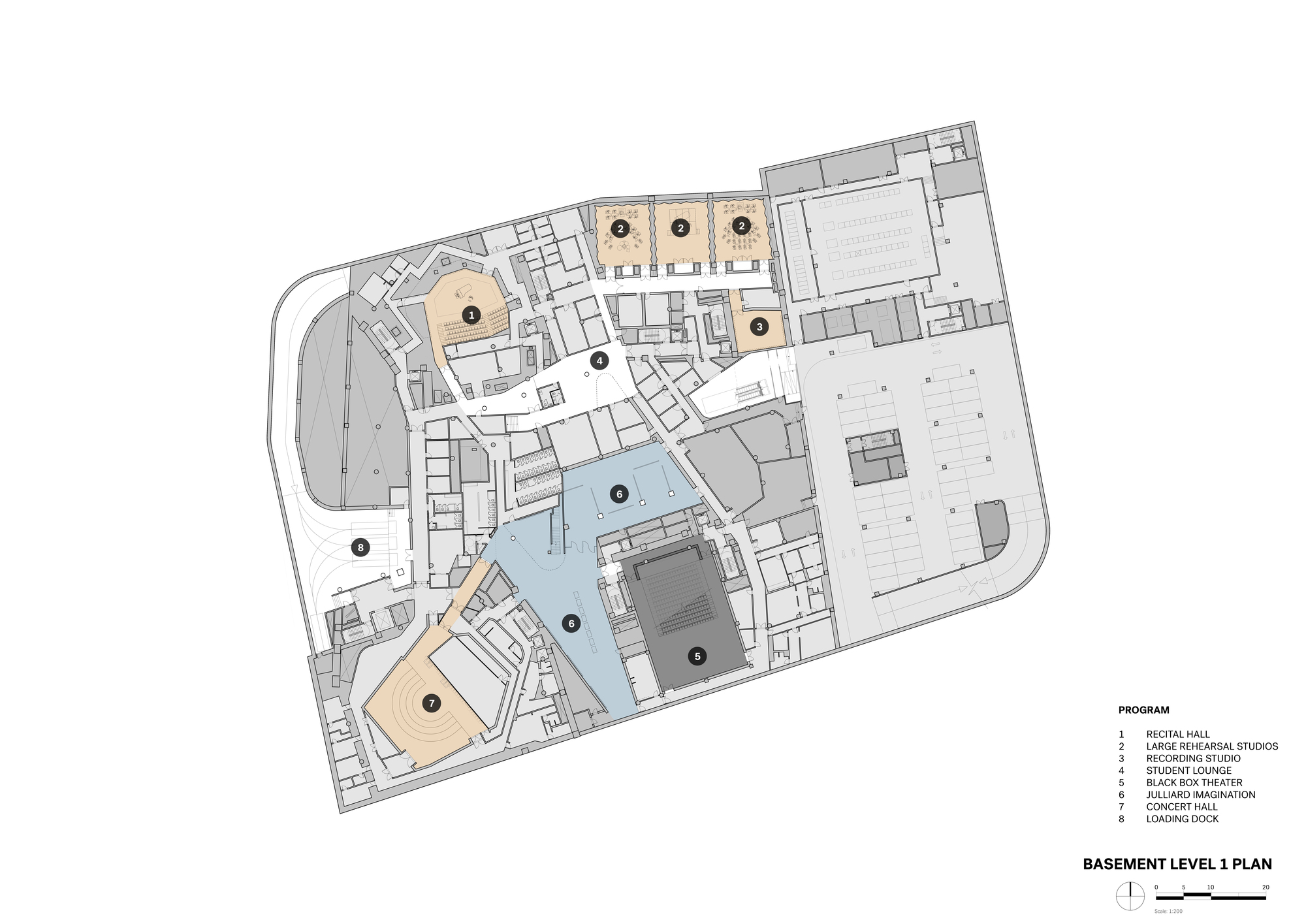 Juilliard School Campus Map Housing And