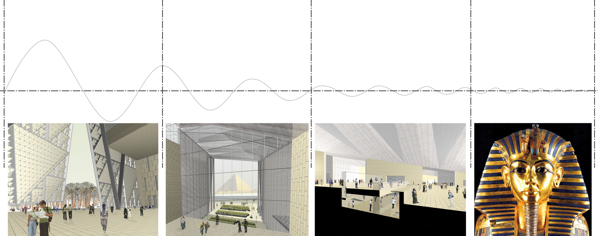 Gallery of Grand Egyptian Museum Gives Historic Artifacts a Modern ...