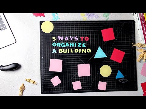 Gallery of 5 Ways to Organize a Building - 1