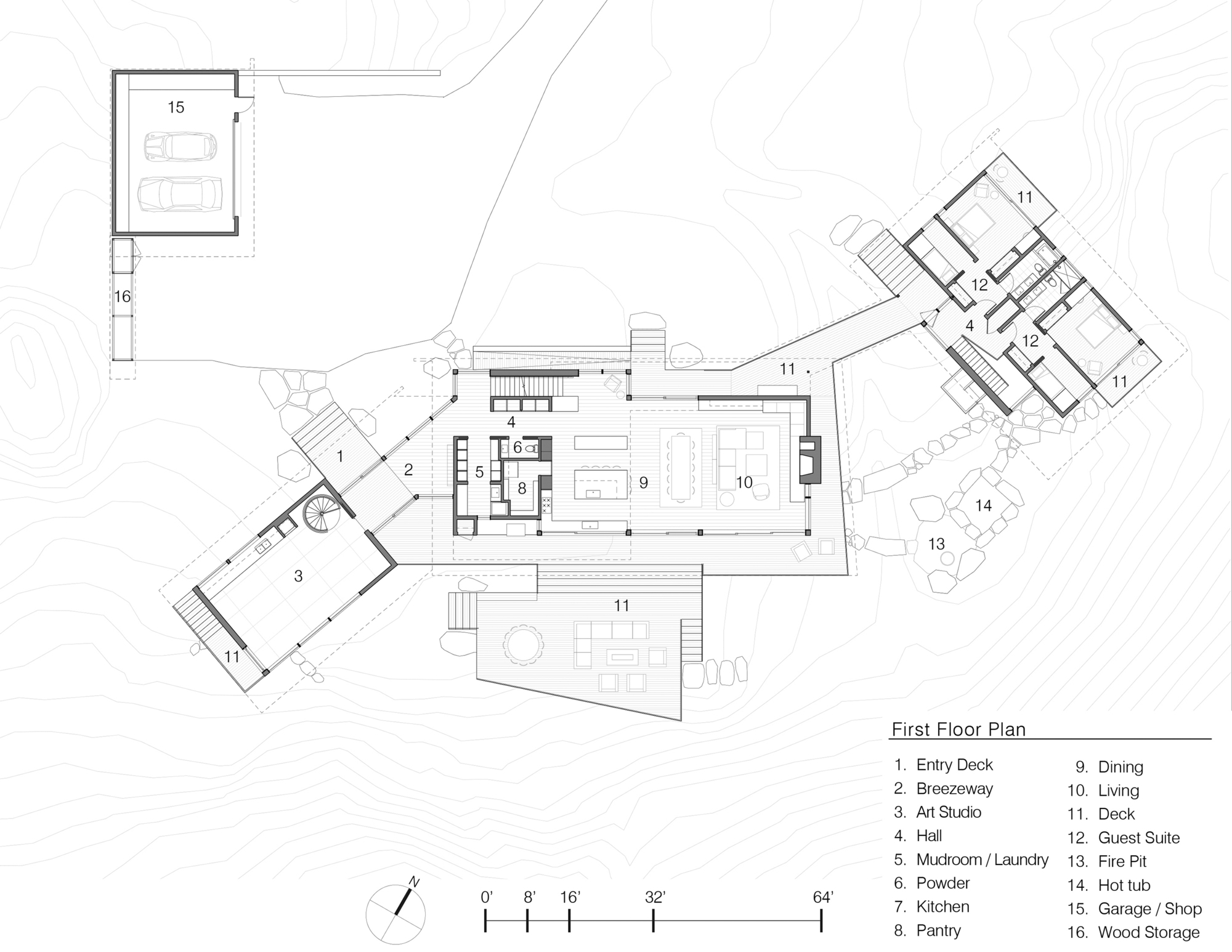 Gallery of Shoreland Overlook Residence / Murdough Design Architects - 24