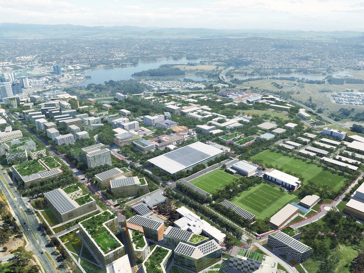 Gallery of MGS and Turf Design $5 Billion University of Canberra Campus ...