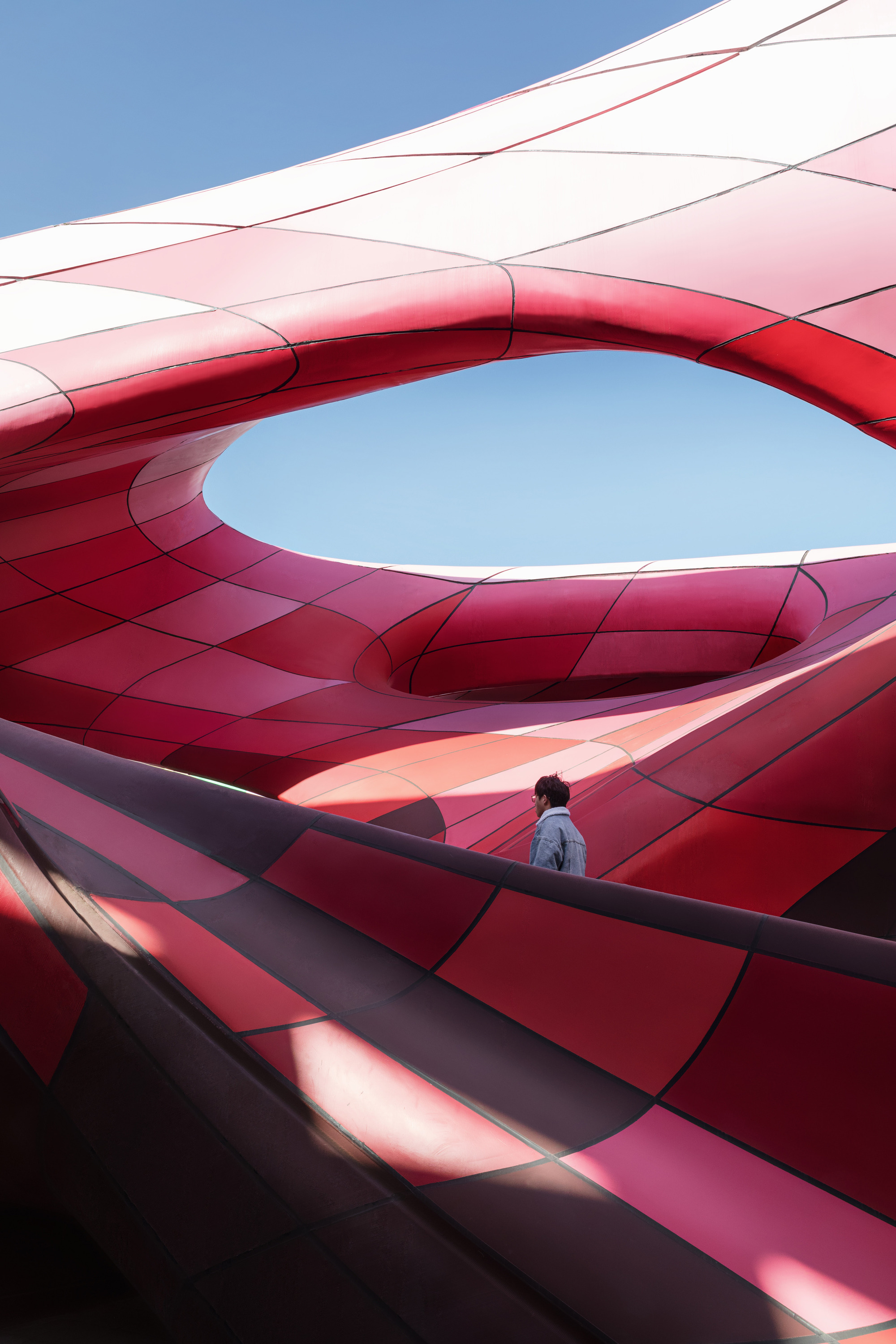 Gallery of Beyond the Geometry Plastic 3D Printed Pavilion / Archi ...
