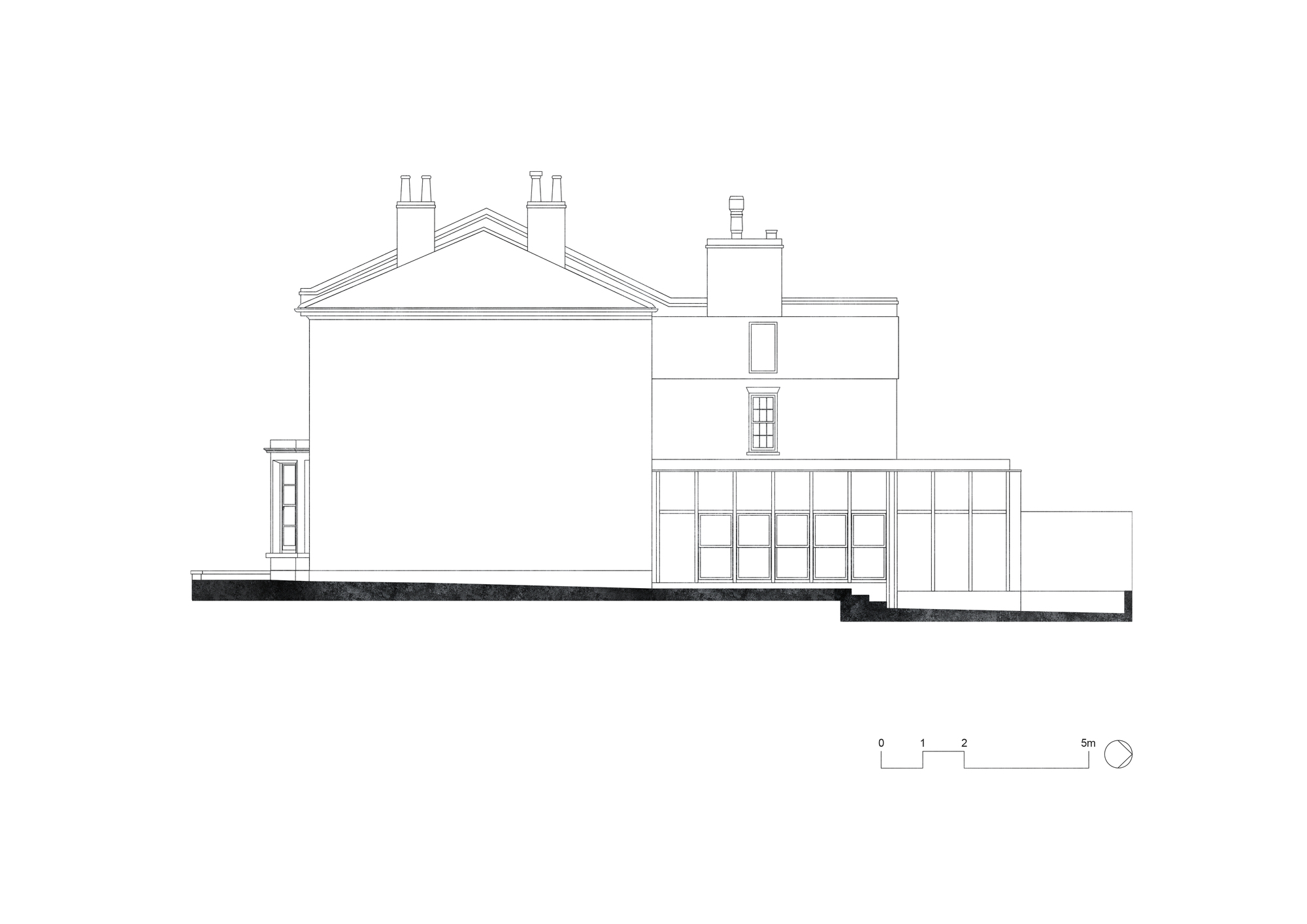 Gallery of Concrete Plinth House / DGN studio - 36