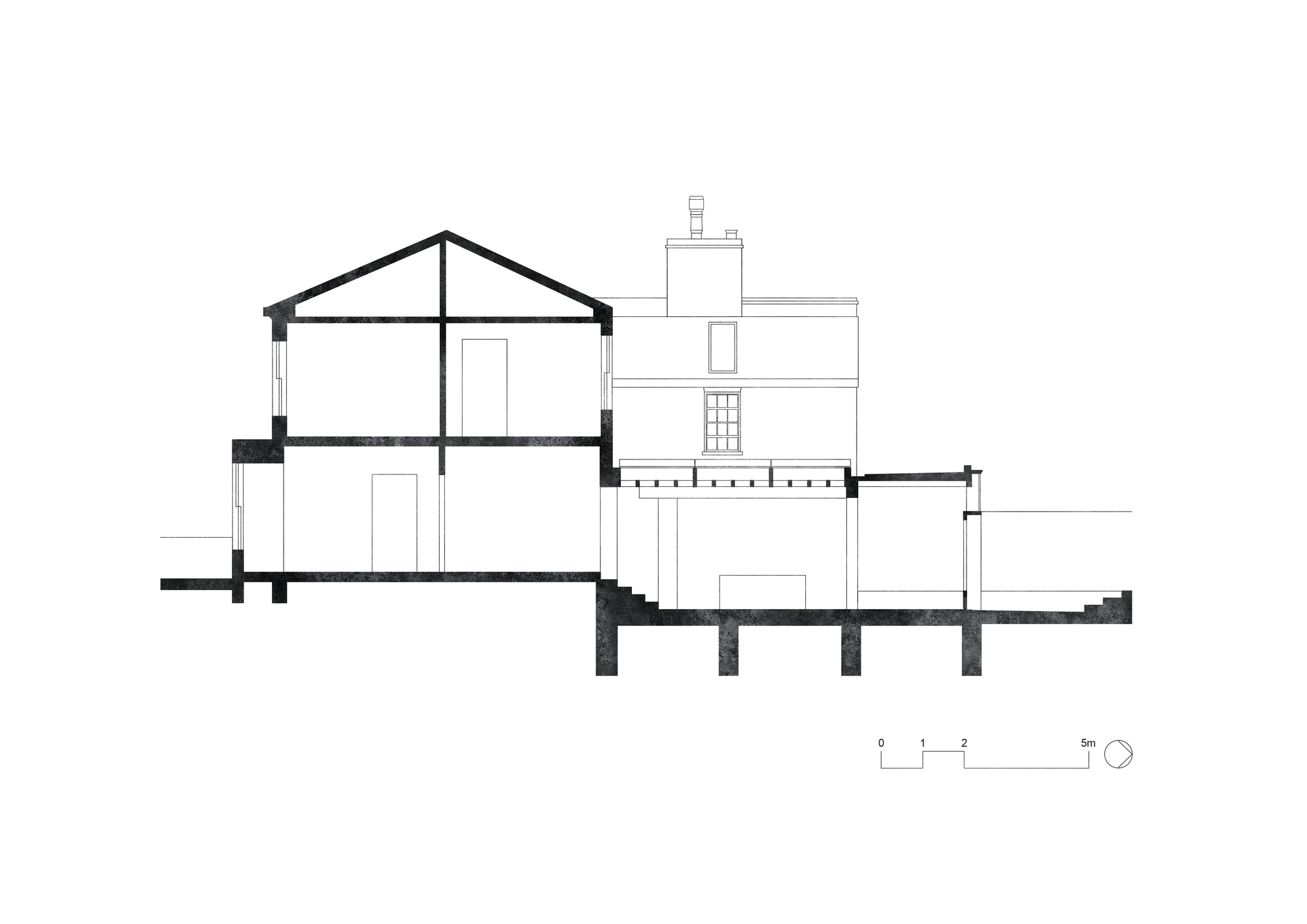 Gallery of Concrete Plinth House / DGN studio - 31