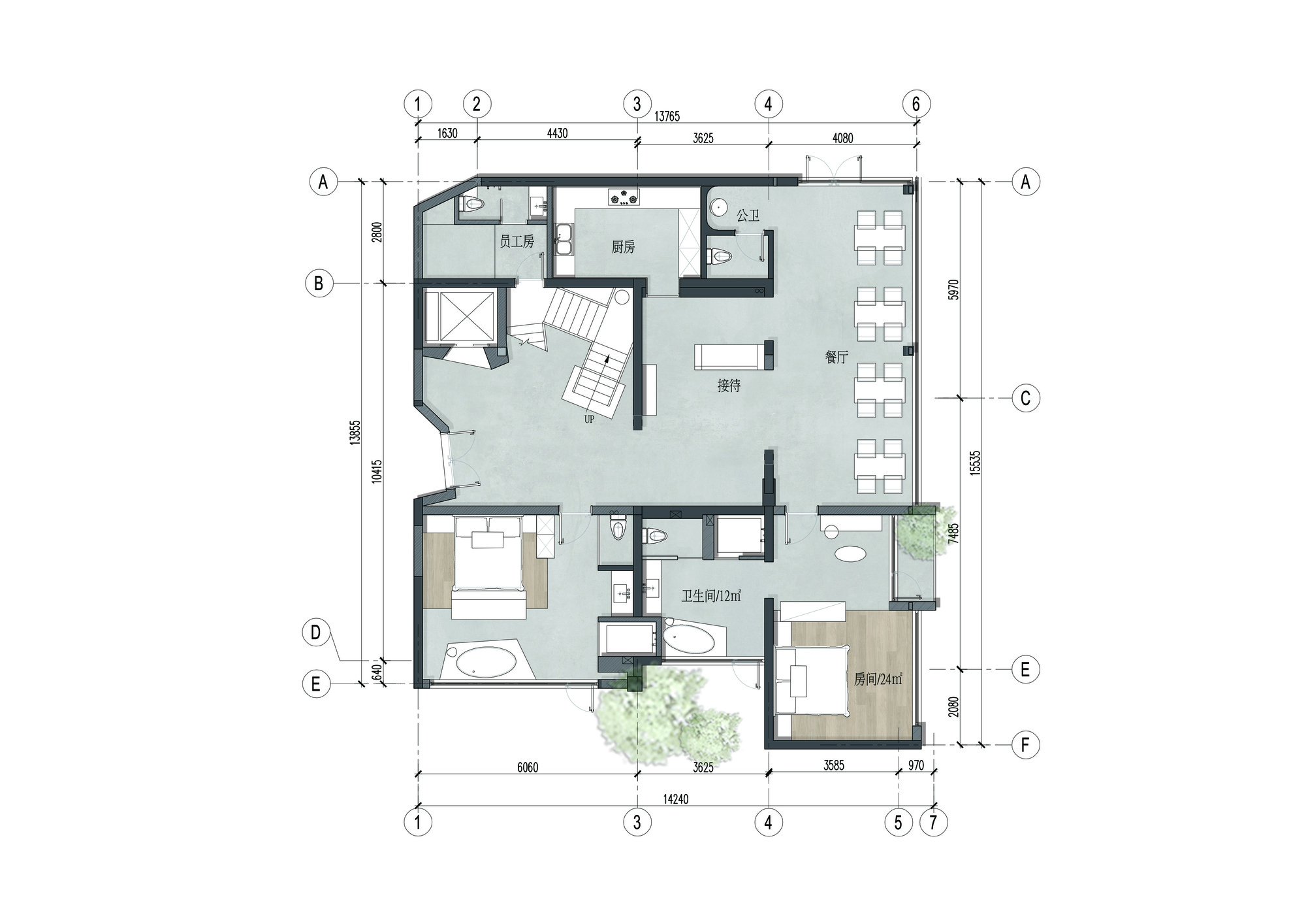 Gallery of Yanhai Hotel / AT DESIGN - 27