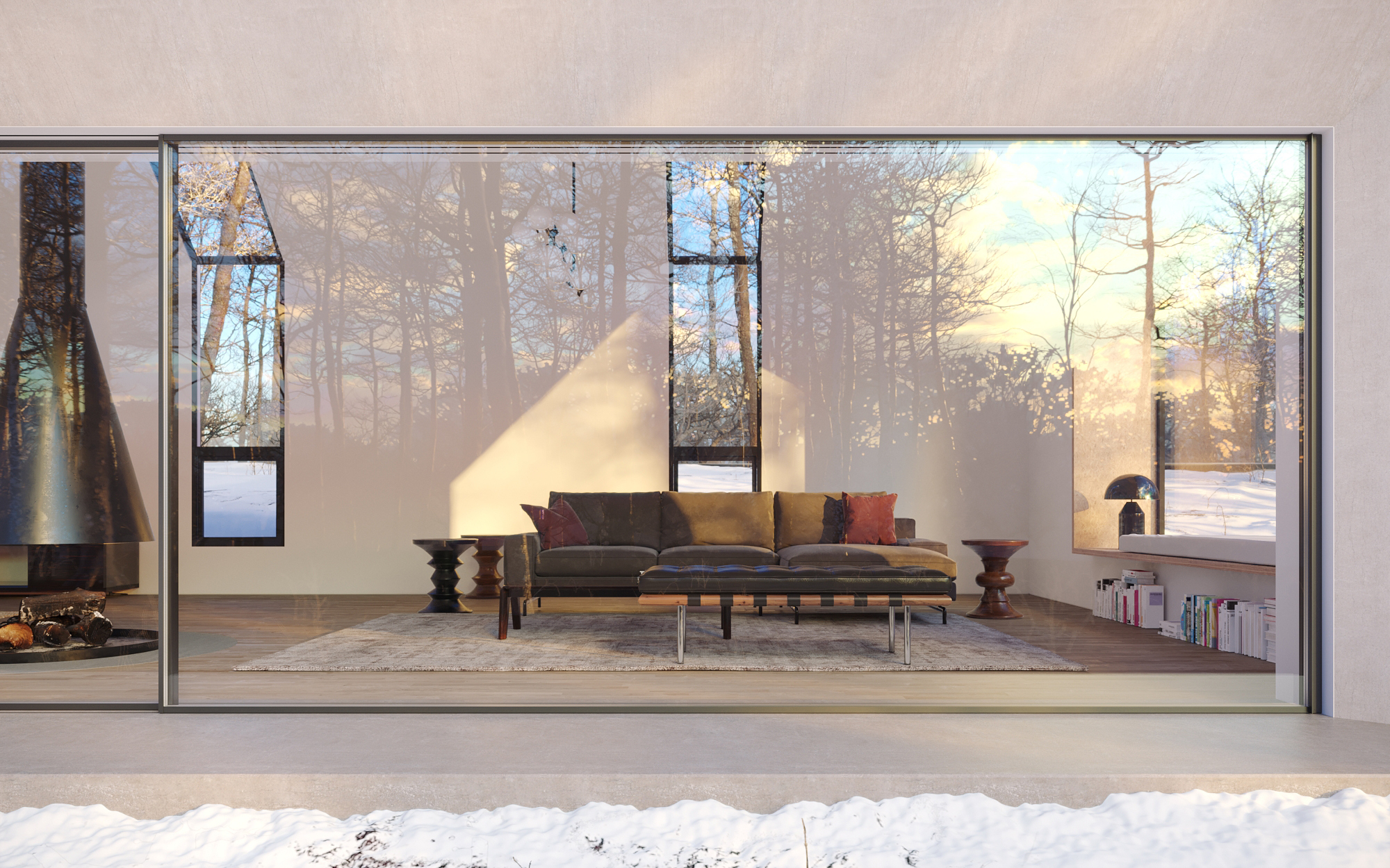 Gallery of The Diverse Application of Frameless Windows in Creating ...