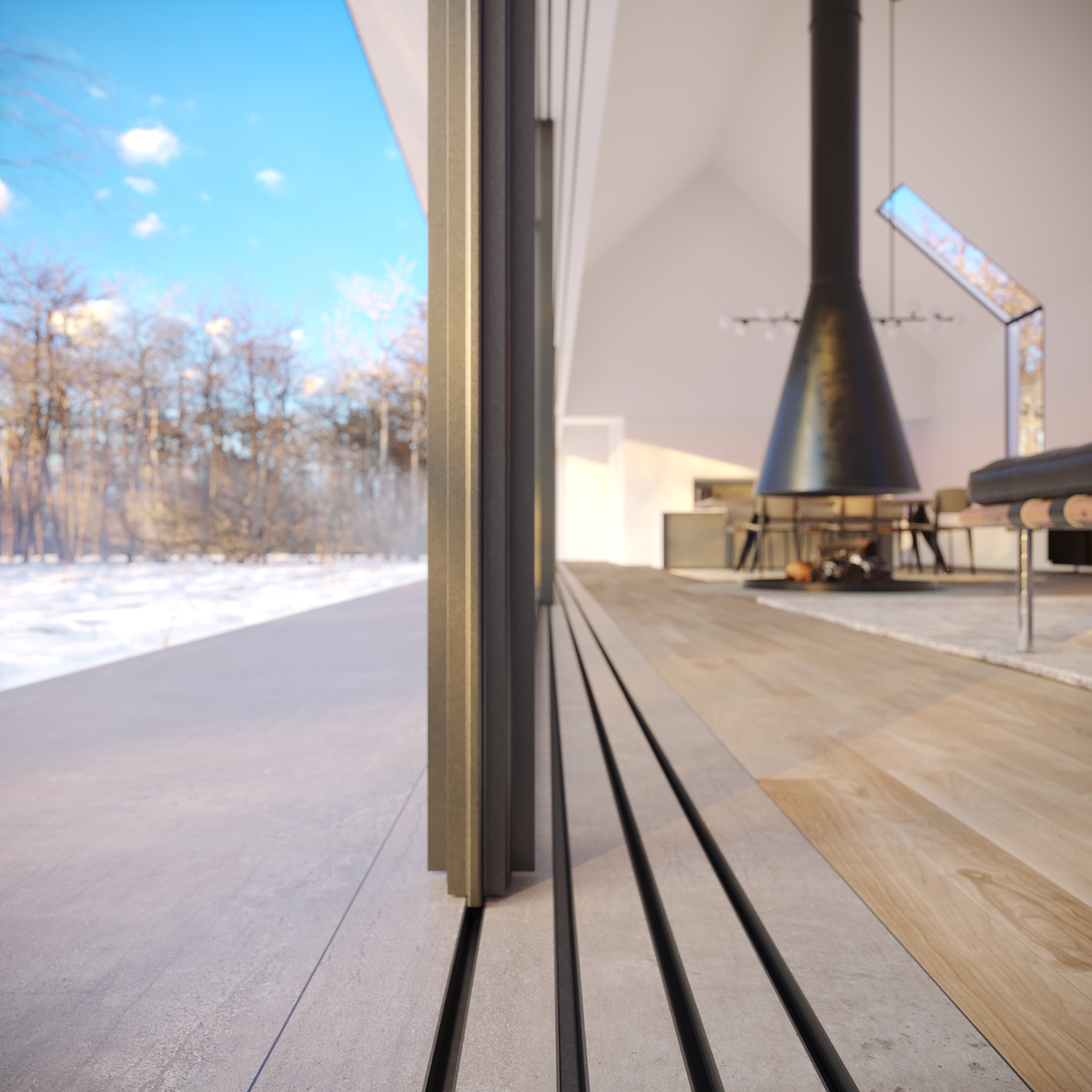 Gallery of The Diverse Application of Frameless Windows in Creating ...