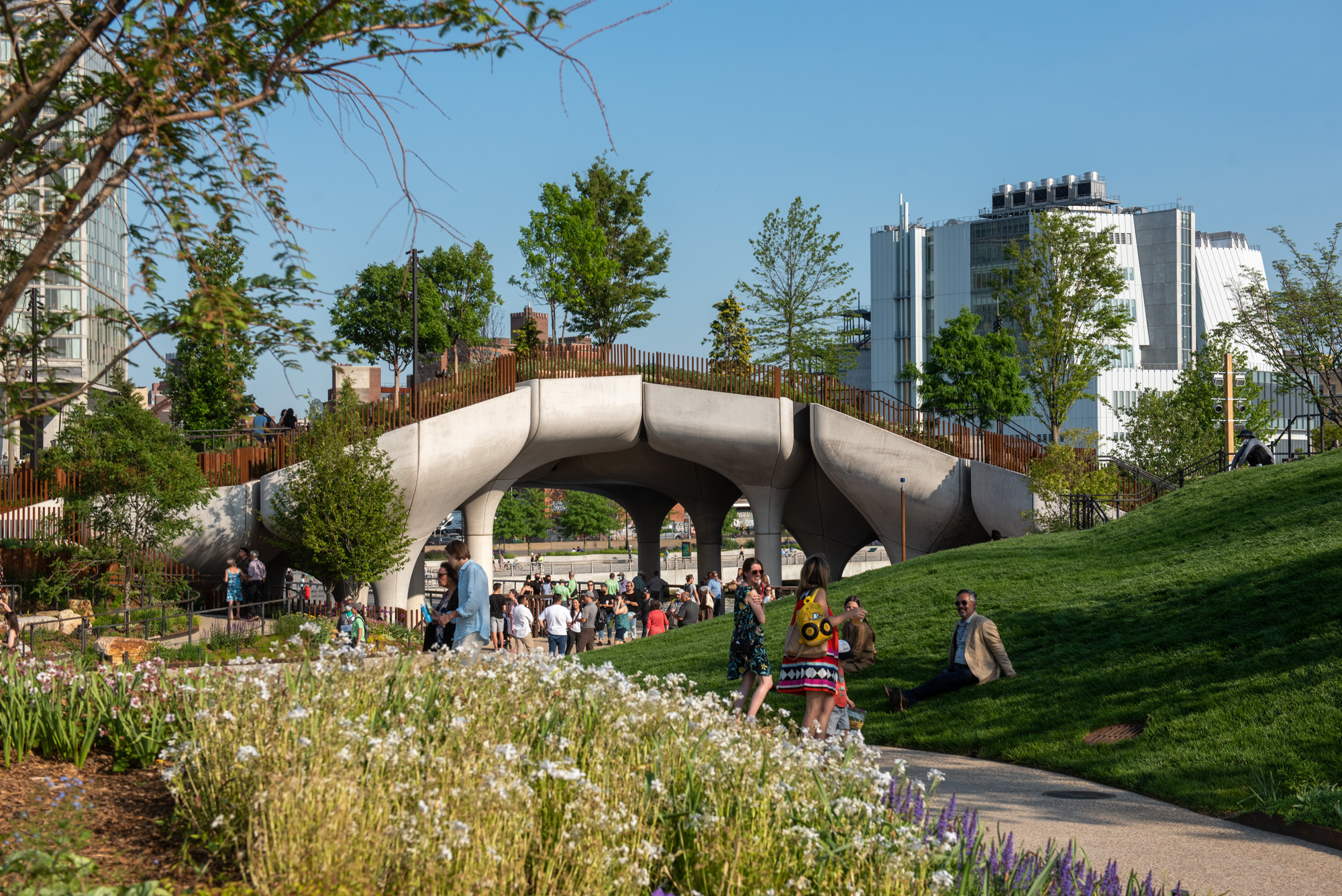 Gallery of Heatherwick Studio's Little Island Creates an Artificial ...
