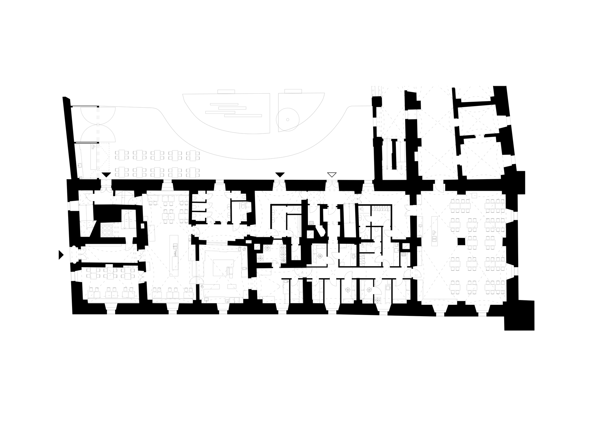 Gallery of Baroque Restaurant | Three Roses / ADR - 26