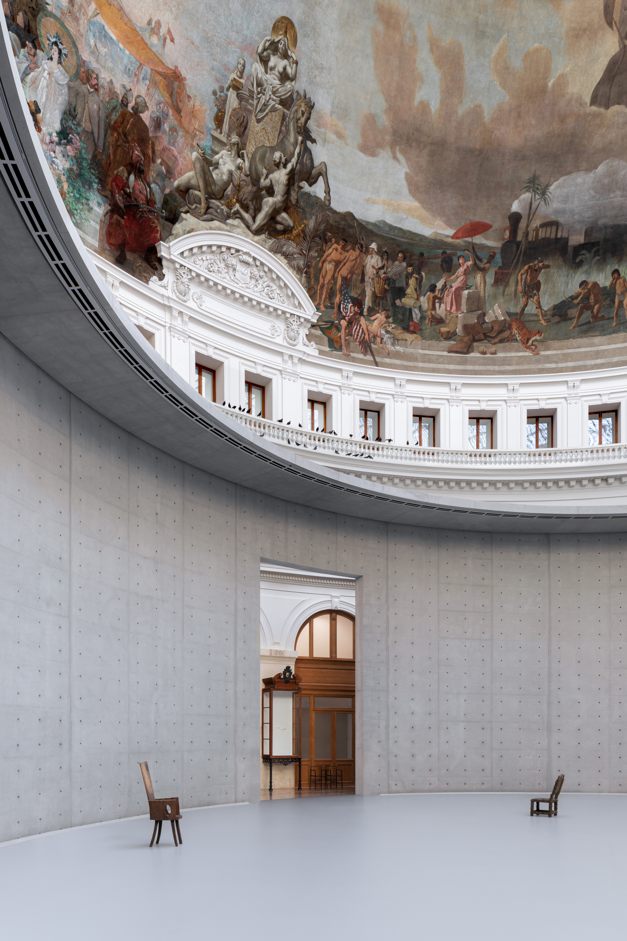 Gallery of Images of Tadao Ando's Bourse de Commerce Highlight the ...