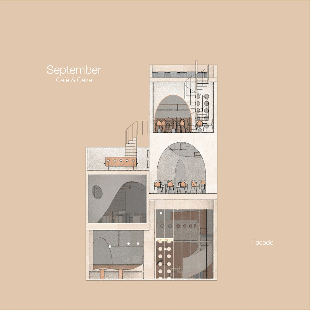 Gallery of September Cafe / Red5studio + Ben Decor - 63