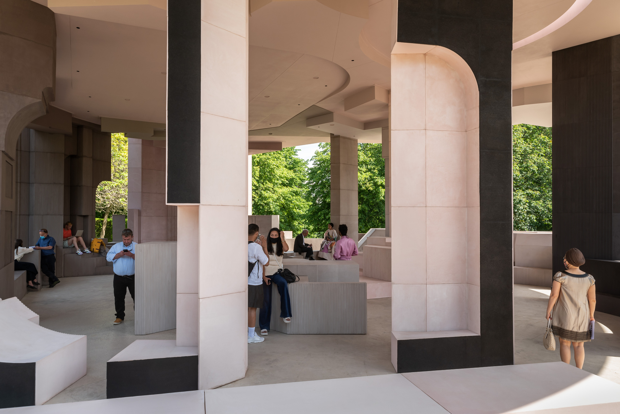 Gallery of The 2021 Serpentine Pavilion by Counterspace Studio Captured ...