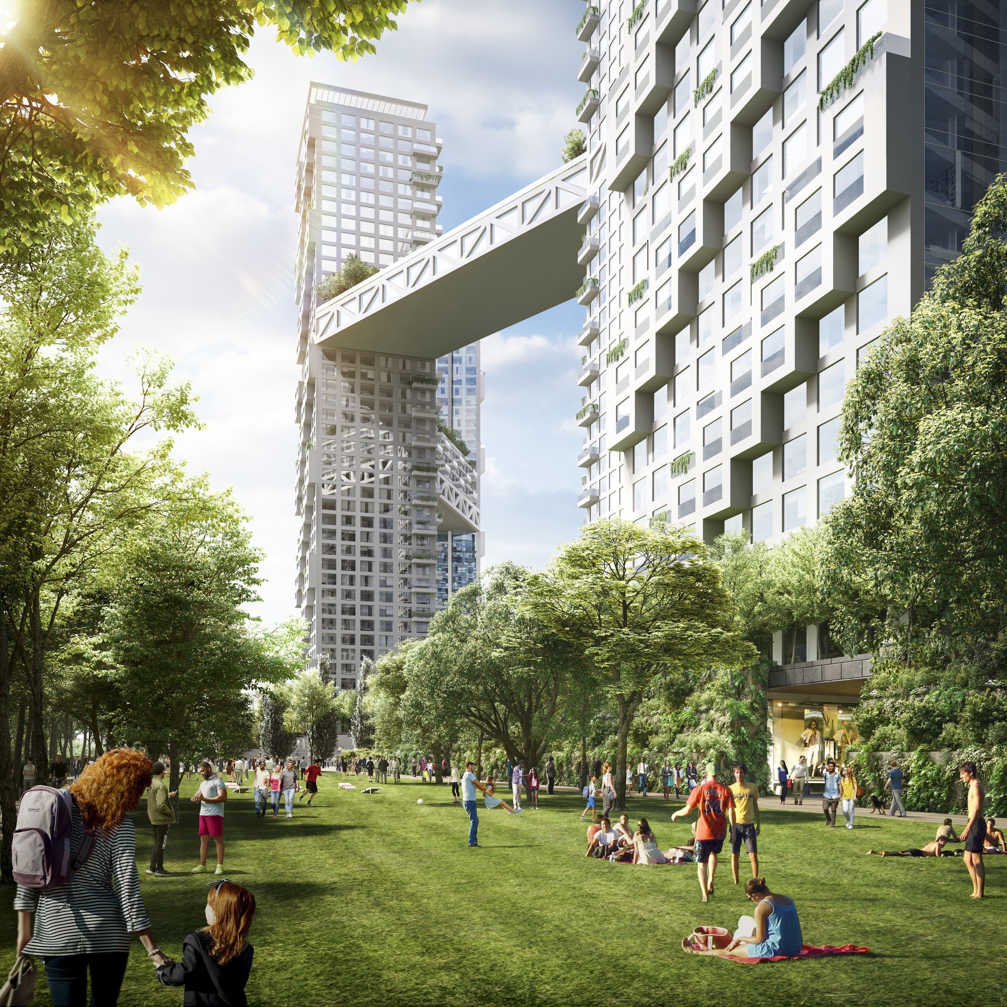 Gallery of Safdie Architects Reveals Designs for Mixed Use Urban ...