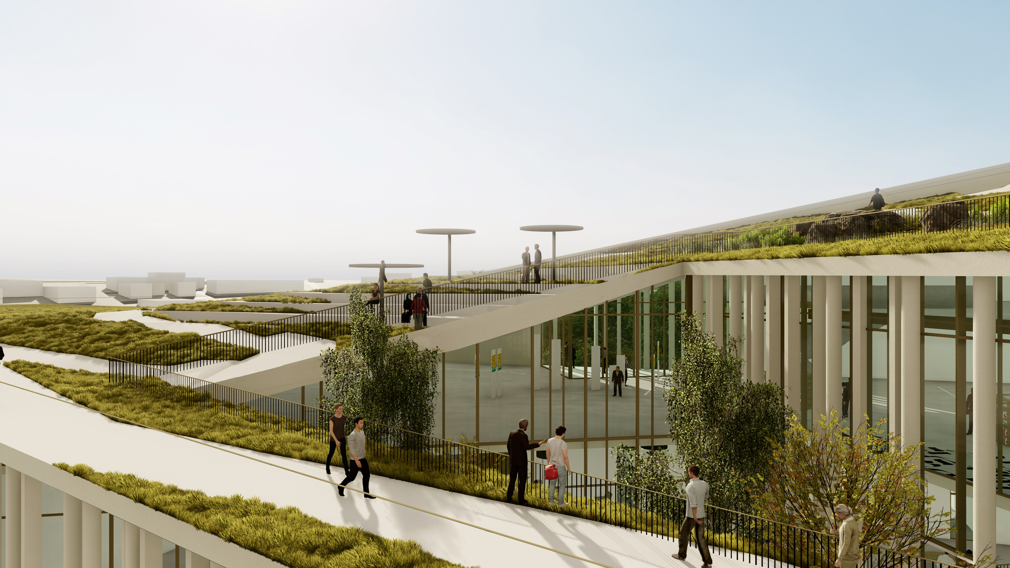 Gallery of A Futuristic Amusement Park and an Ecological Power Plant ...