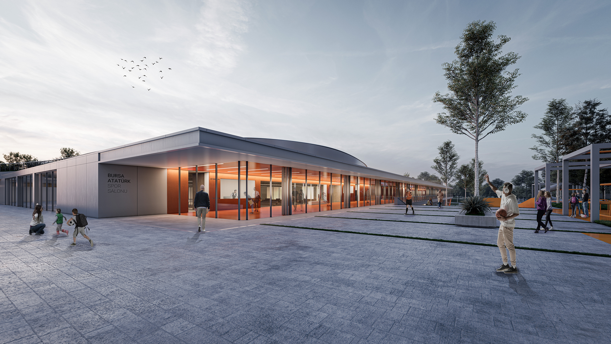 Gallery of A Futuristic Amusement Park and an Ecological Power Plant ...