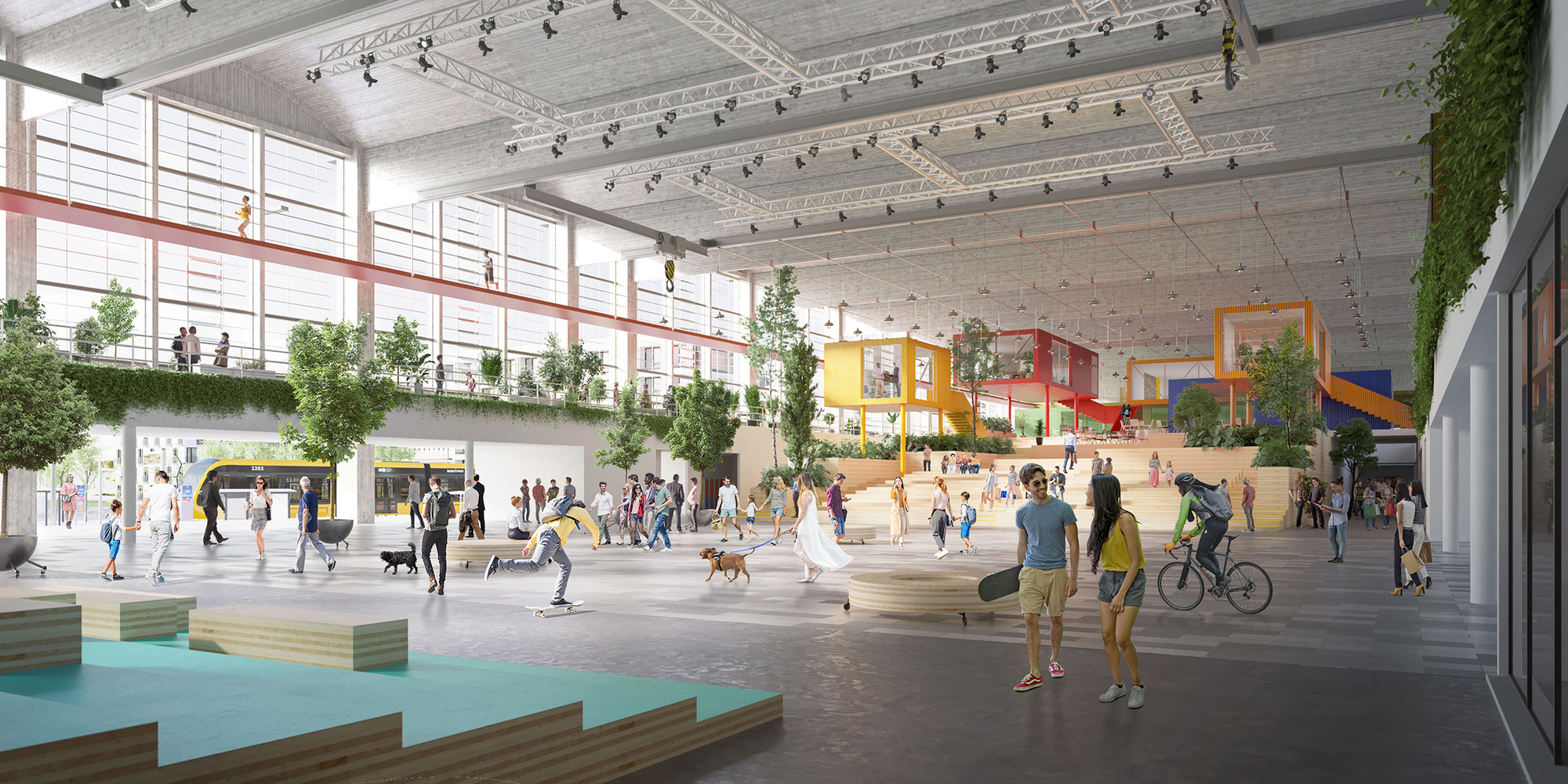 Gallery of A Futuristic Amusement Park and an Ecological Power Plant ...