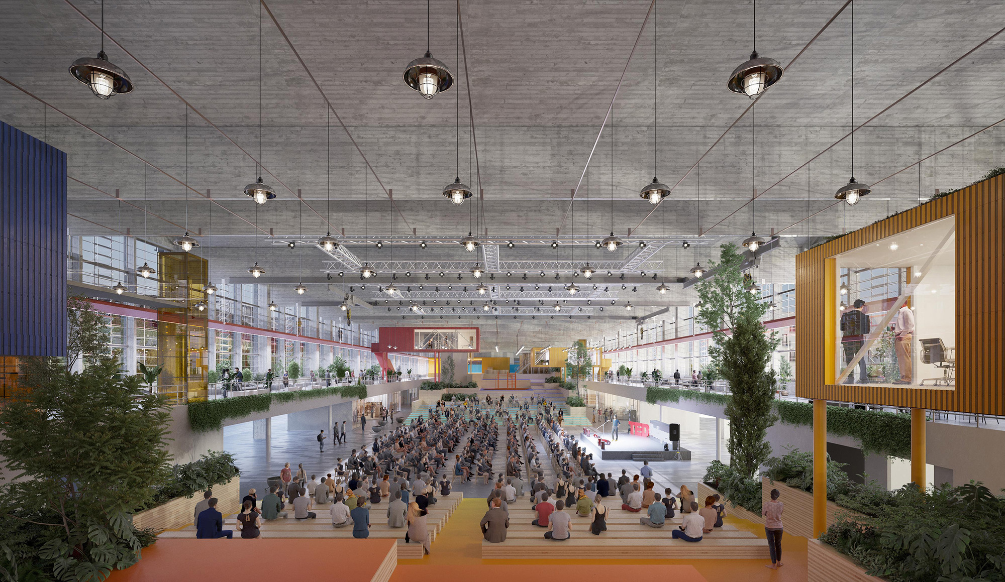 Gallery of A Futuristic Amusement Park and an Ecological Power Plant ...