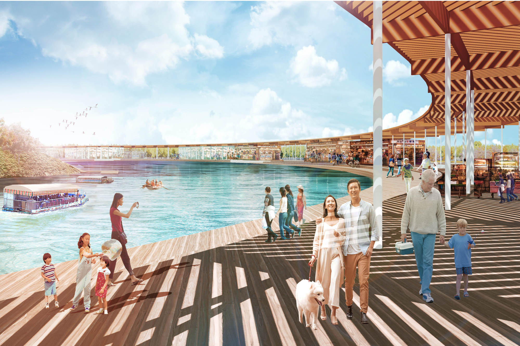 Gallery of A Futuristic Amusement Park and an Ecological Power Plant ...