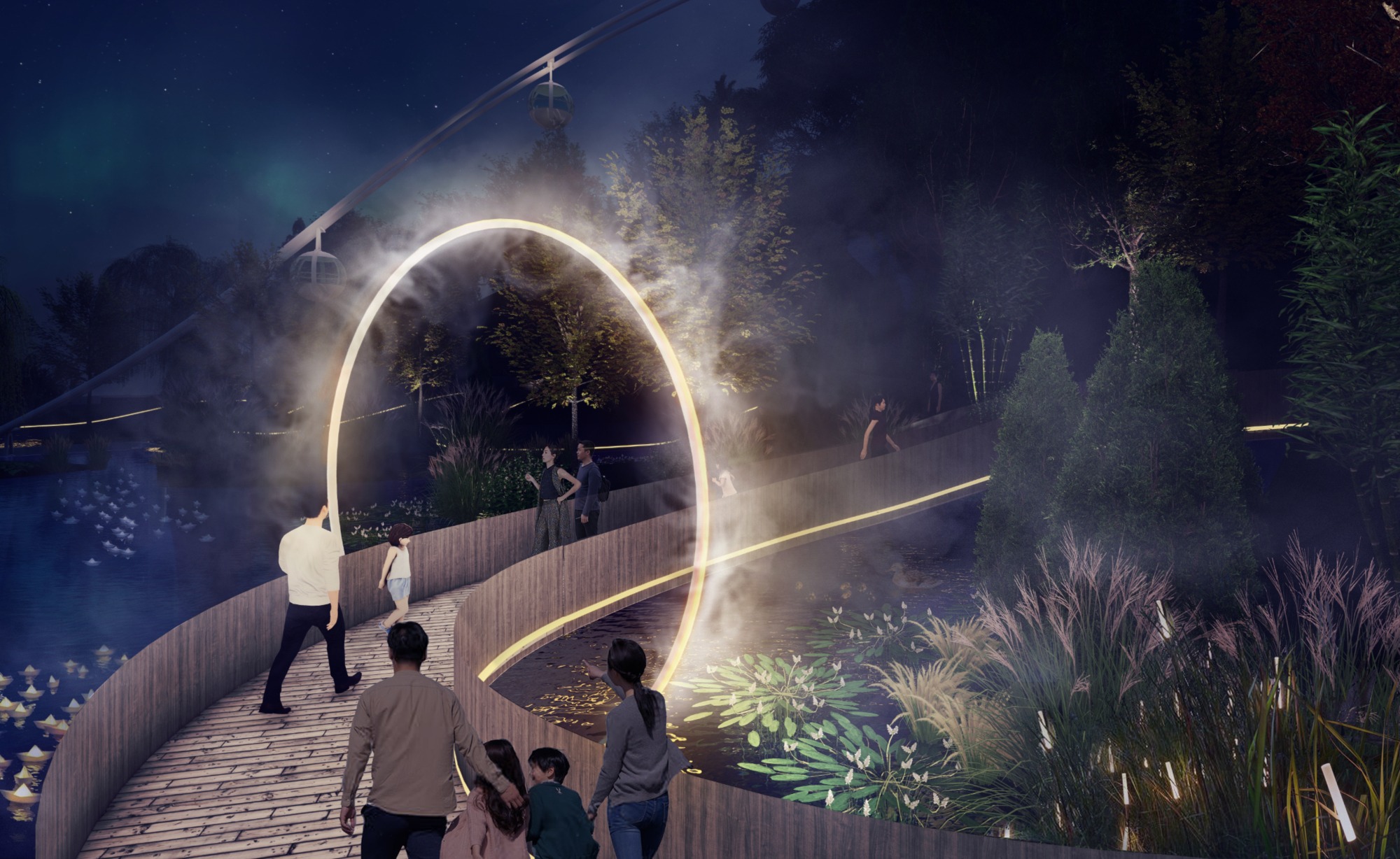 Gallery of A Futuristic Amusement Park and an Ecological Power Plant ...