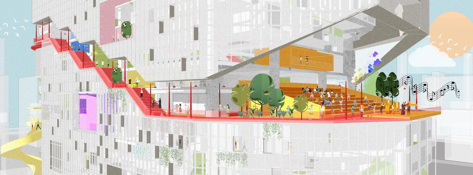 Gallery of A Futuristic Amusement Park and an Ecological Power Plant ...