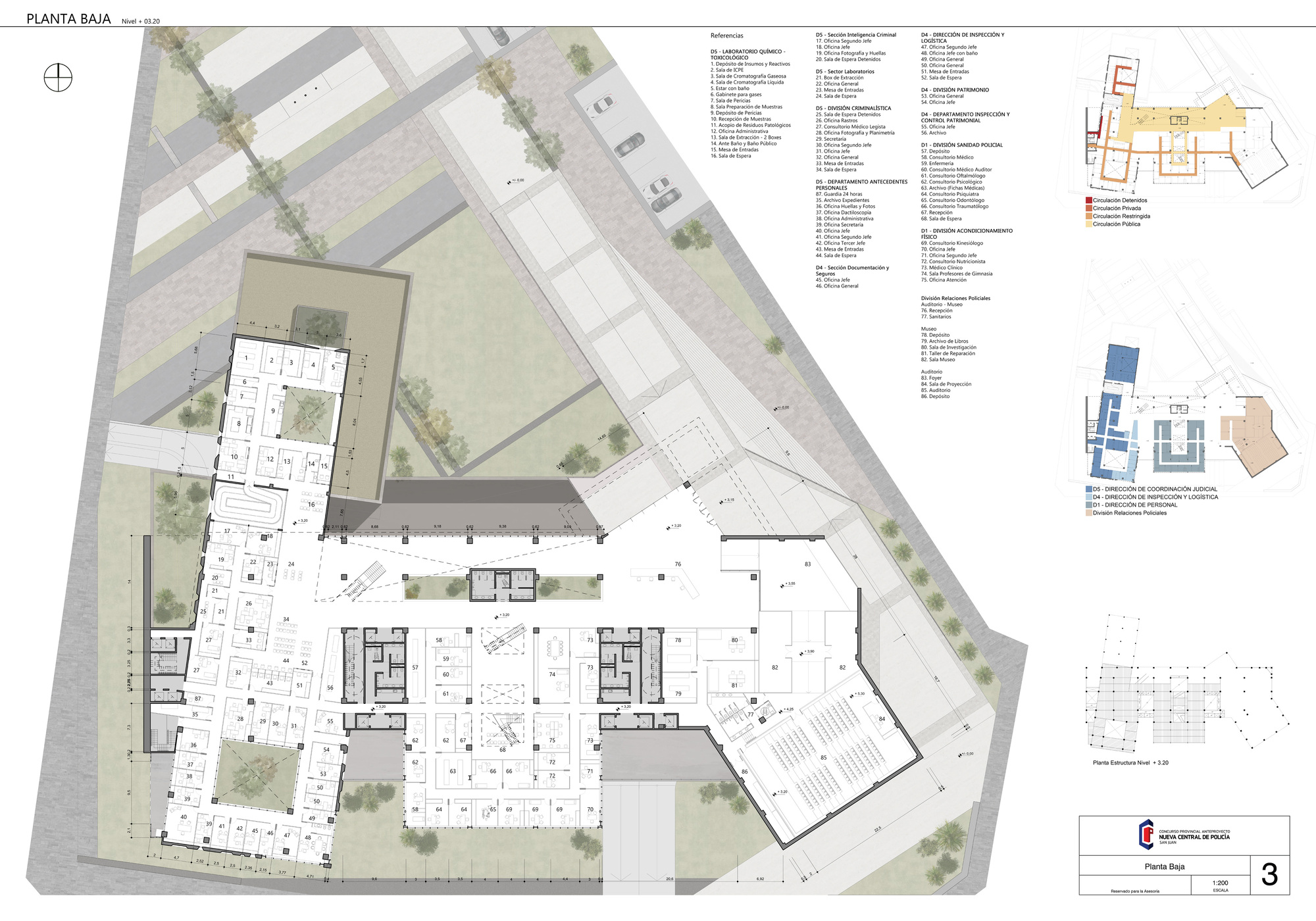 Galería De Abch Arquitectura Diseña La Nueva Central De Policía De San Juan Argentina 14