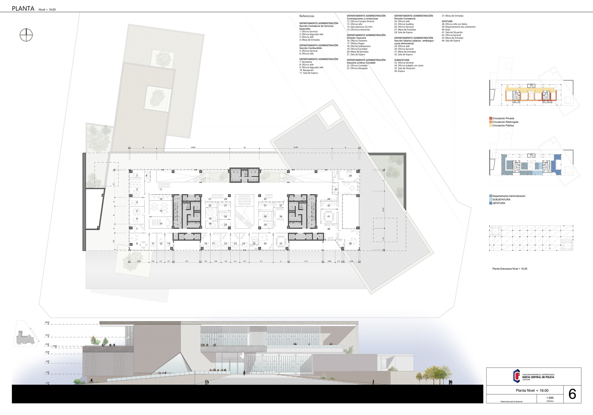 Galería De Abch Arquitectura Diseña La Nueva Central De Policía De San