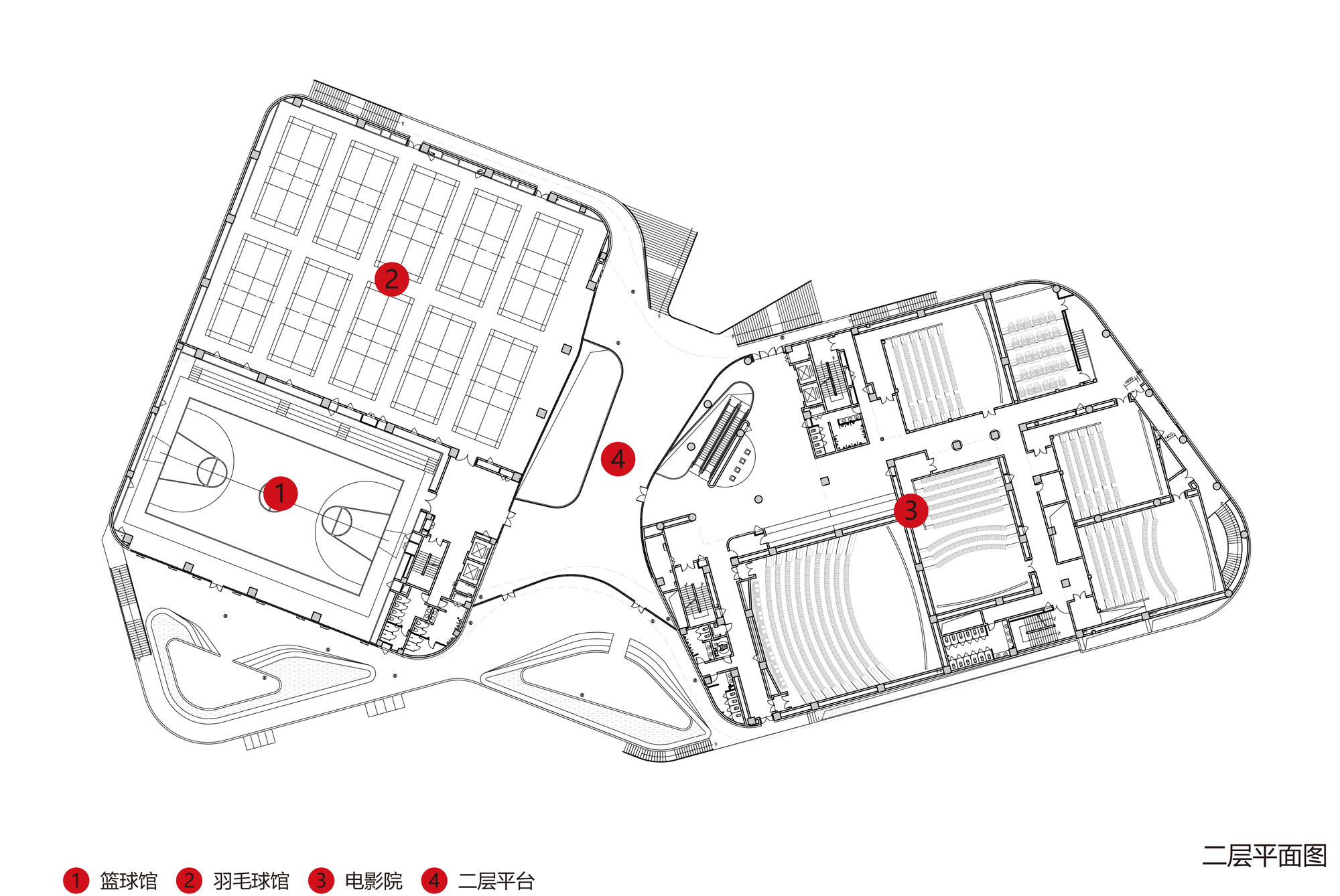 Gallery of Culture and Sports Center in Xu Shu Guan / ARTS Group - 20