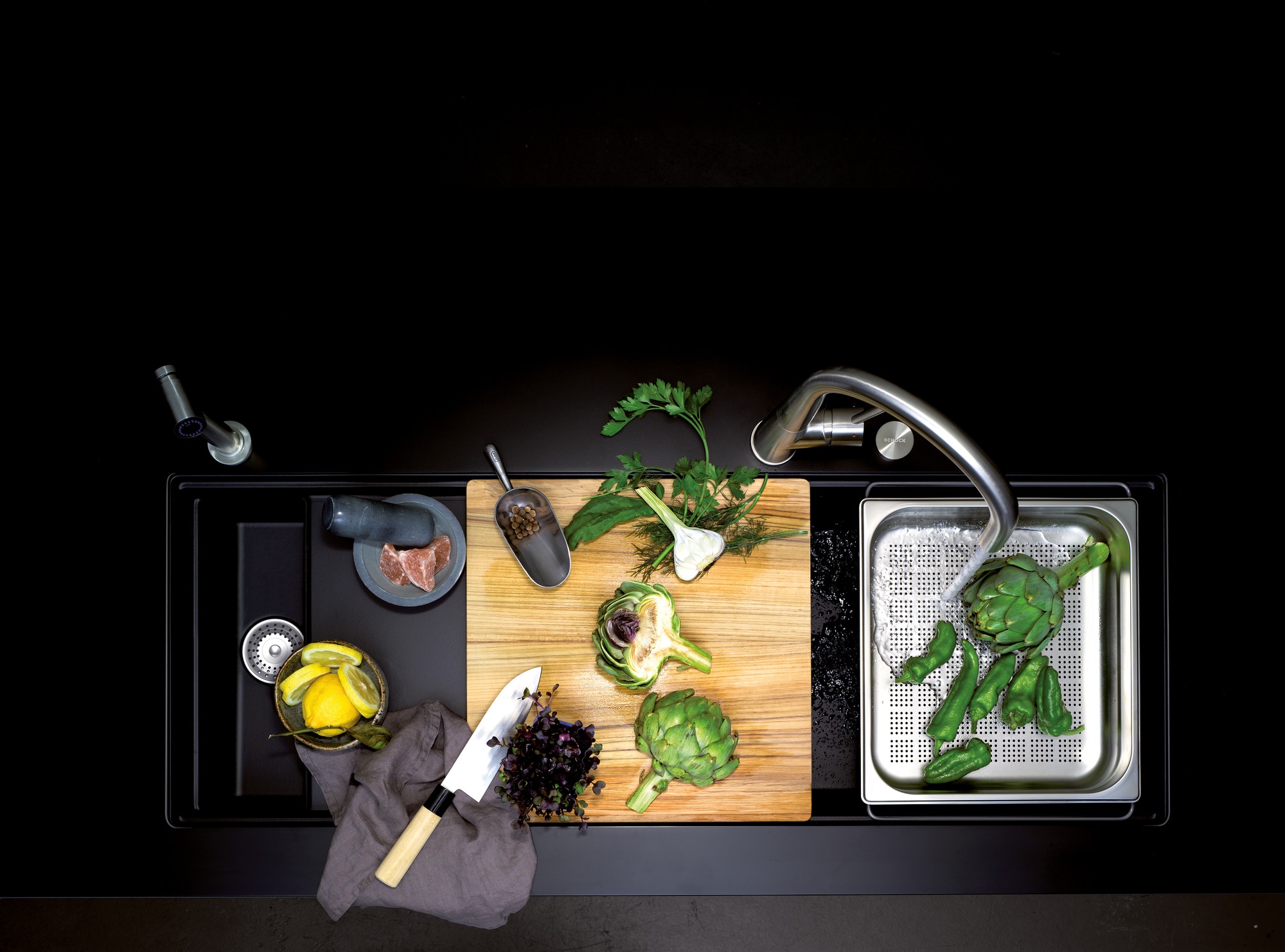 Gallery of Quartz Sand Kitchen Sinks: Quality and Strength with ...